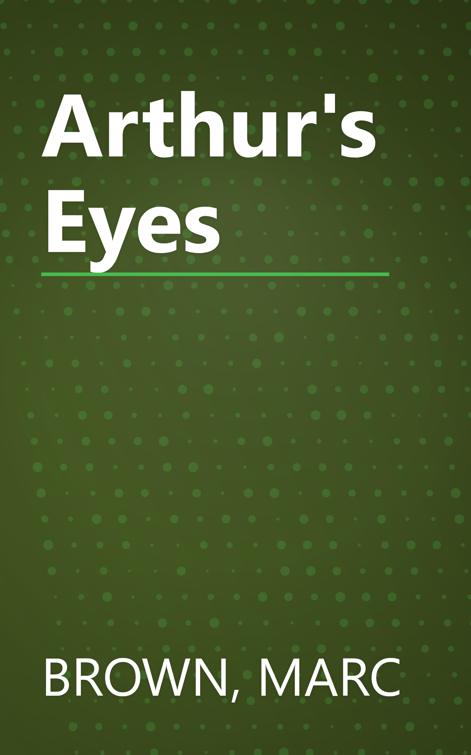 Arthur's Eyes book cover