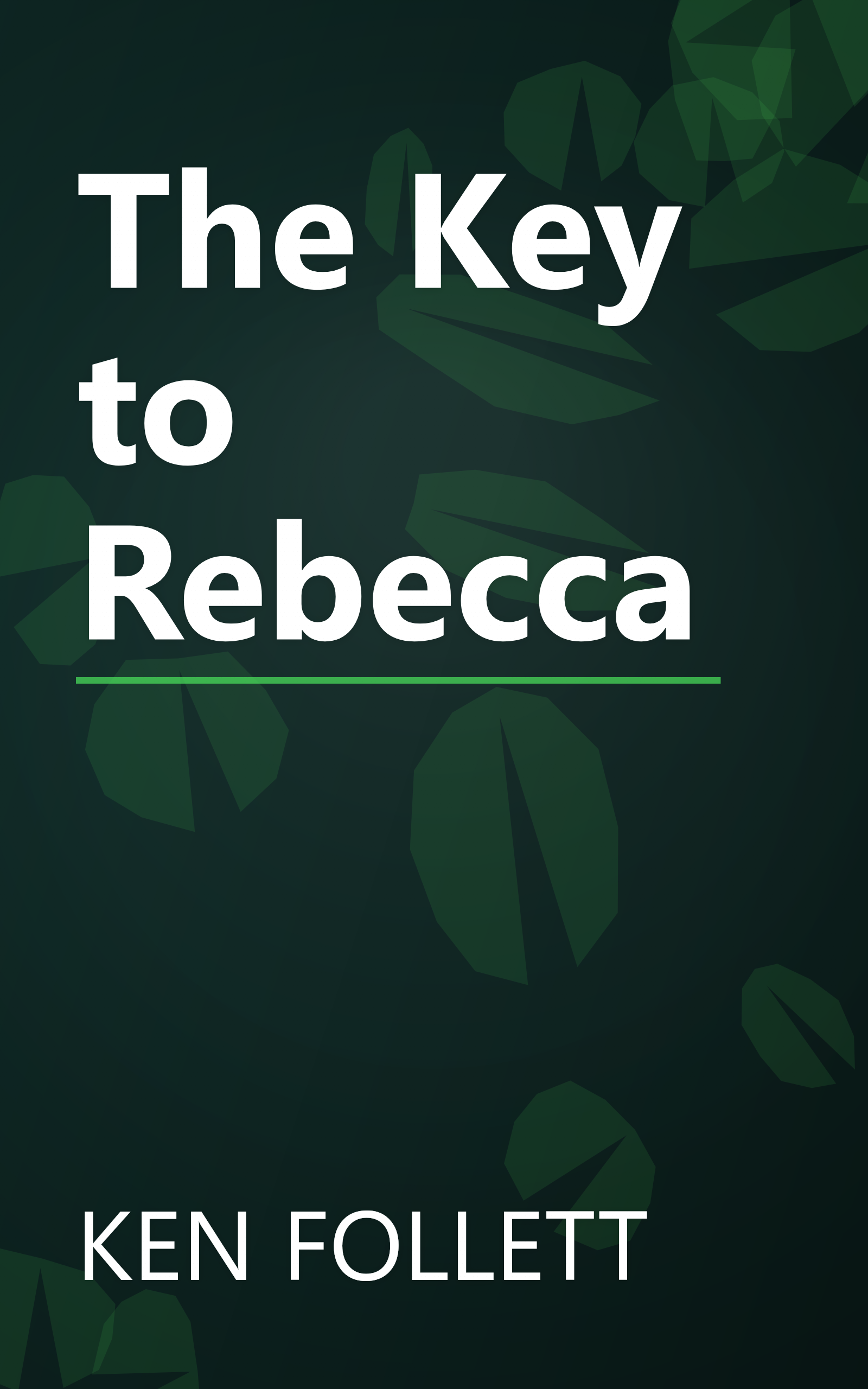 The Key to Rebecca book cover