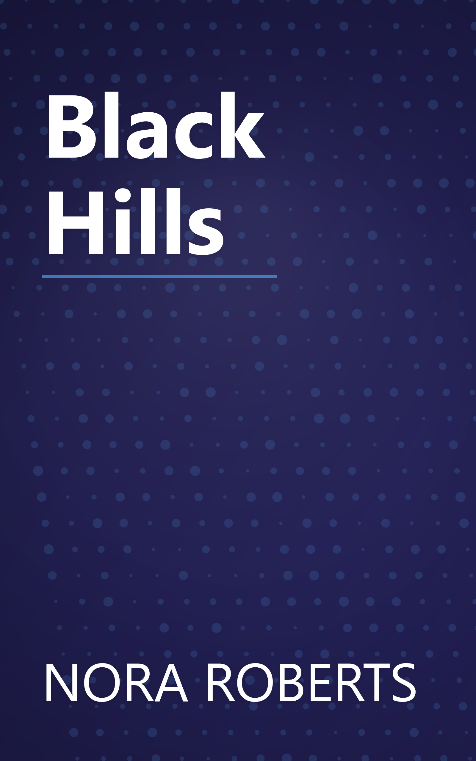 Black Hills book cover