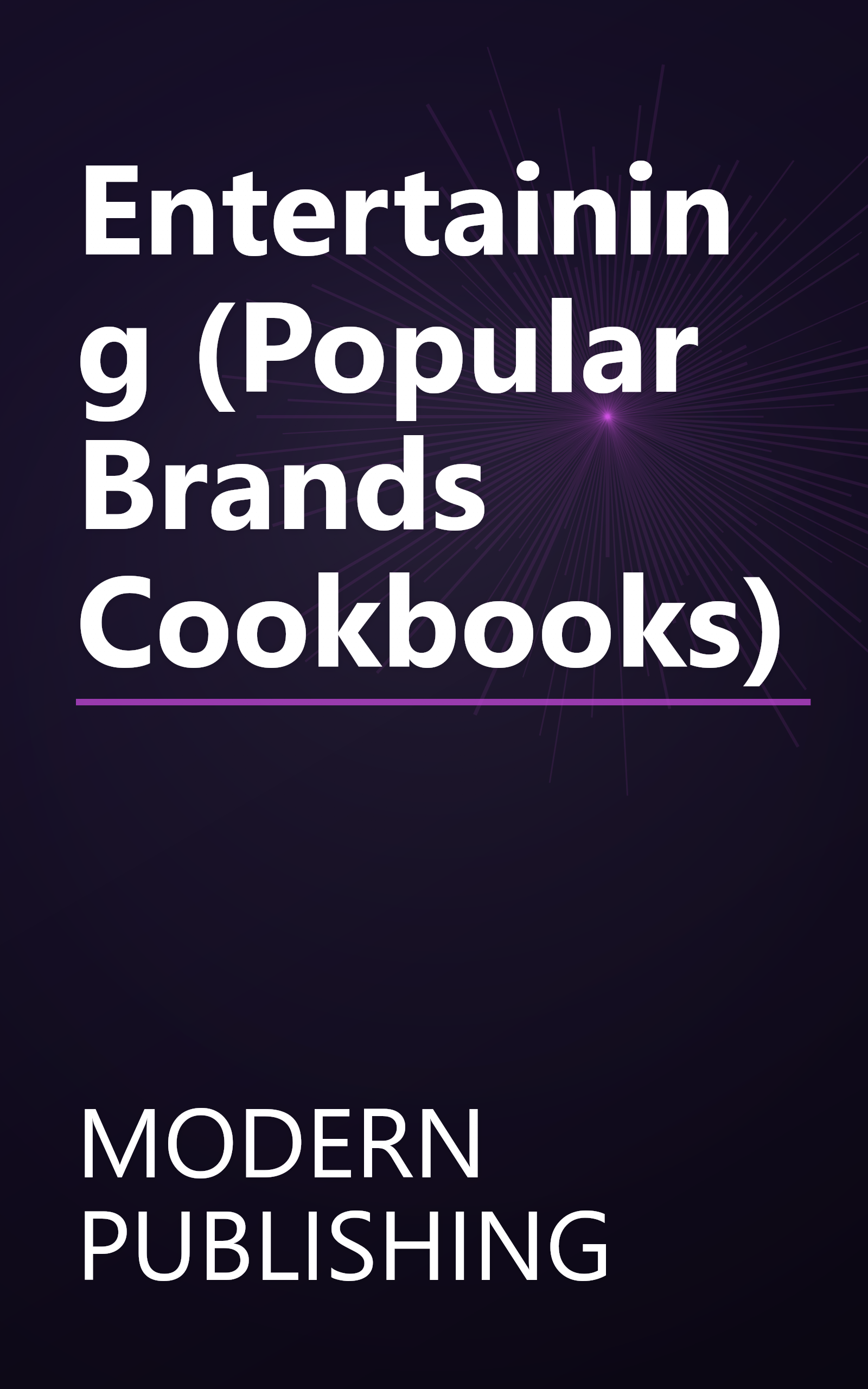 Entertaining (Popular Brands Cookbooks) book cover