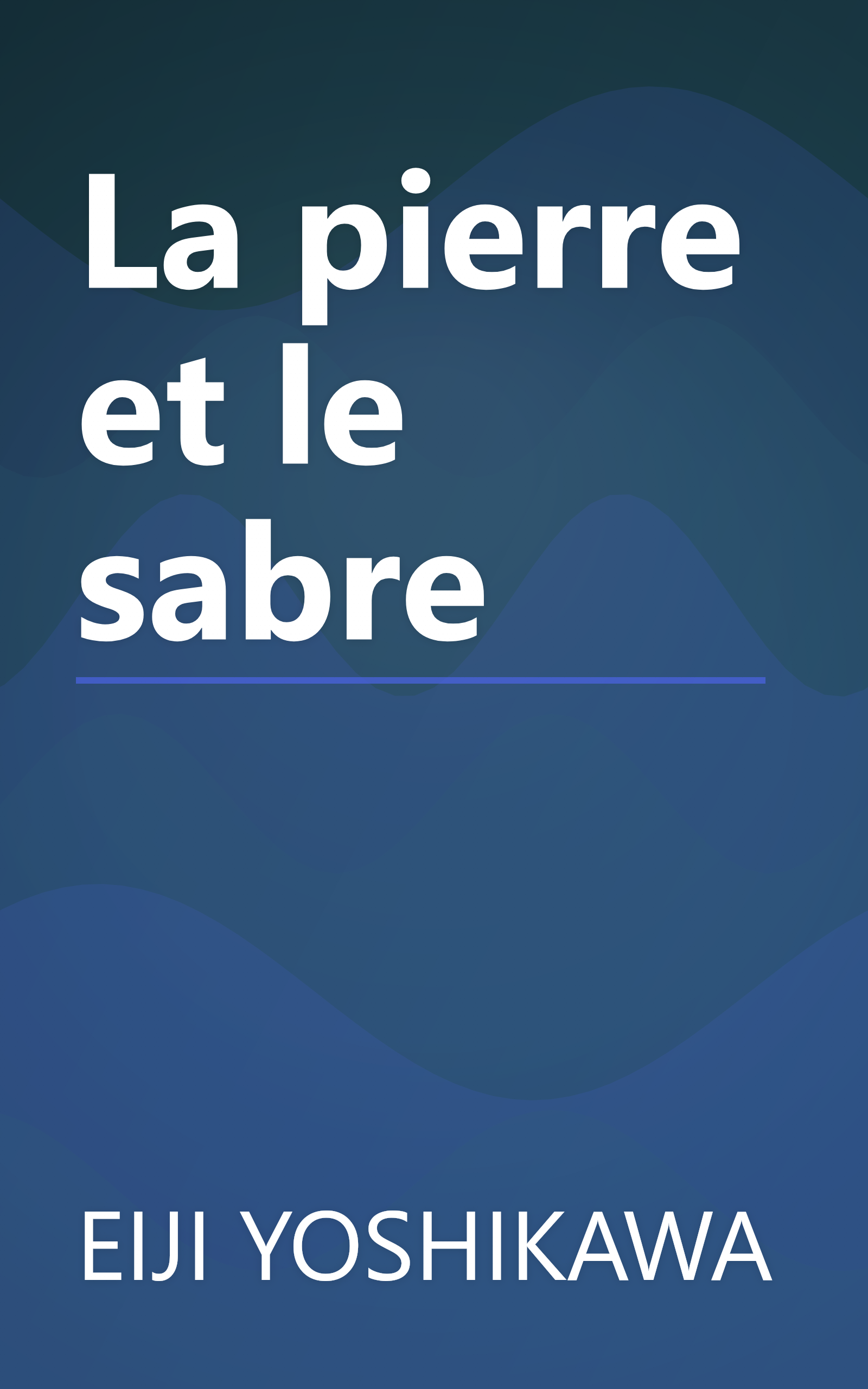La pierre et le sabre book cover