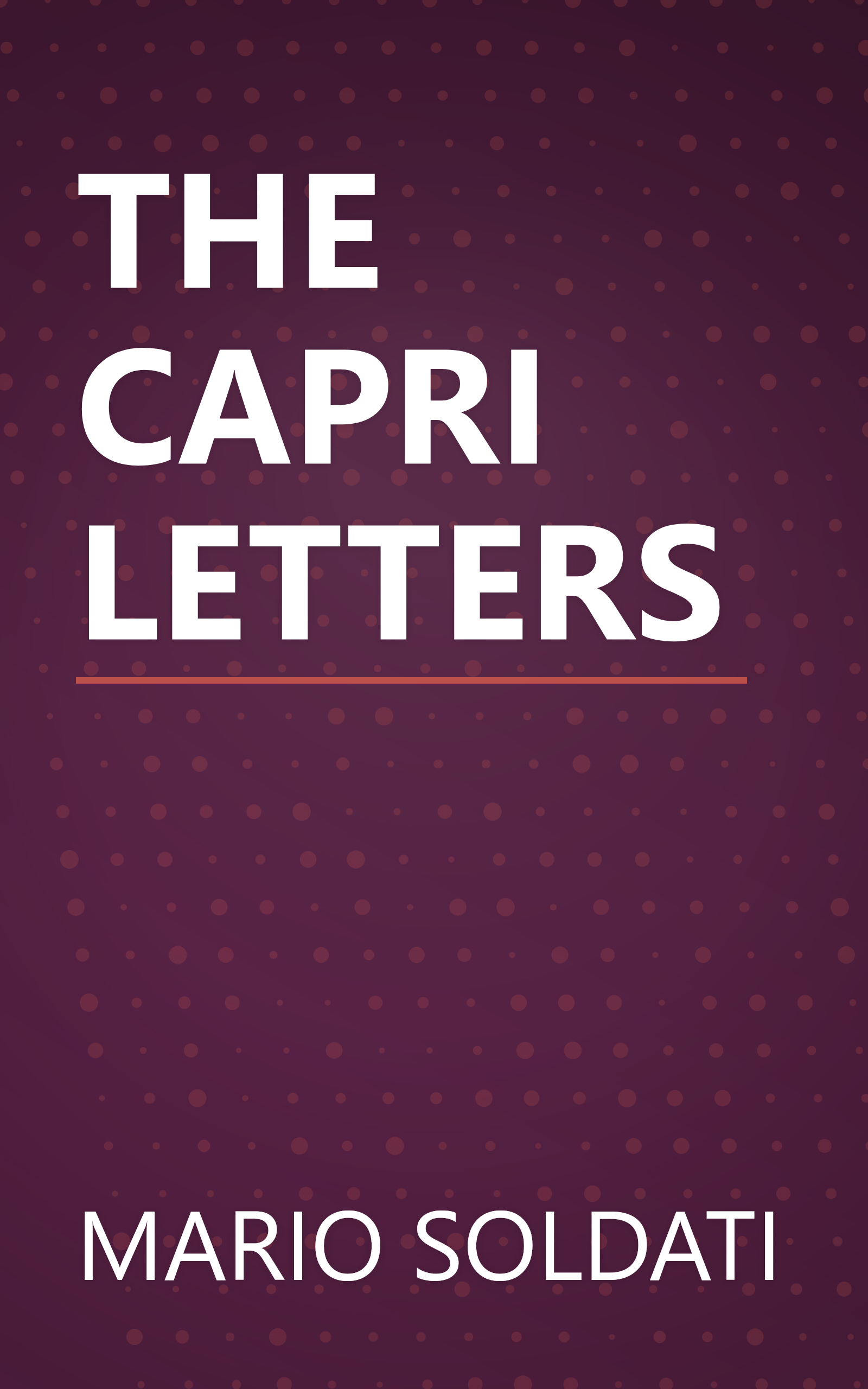 THE CAPRI LETTERS book cover