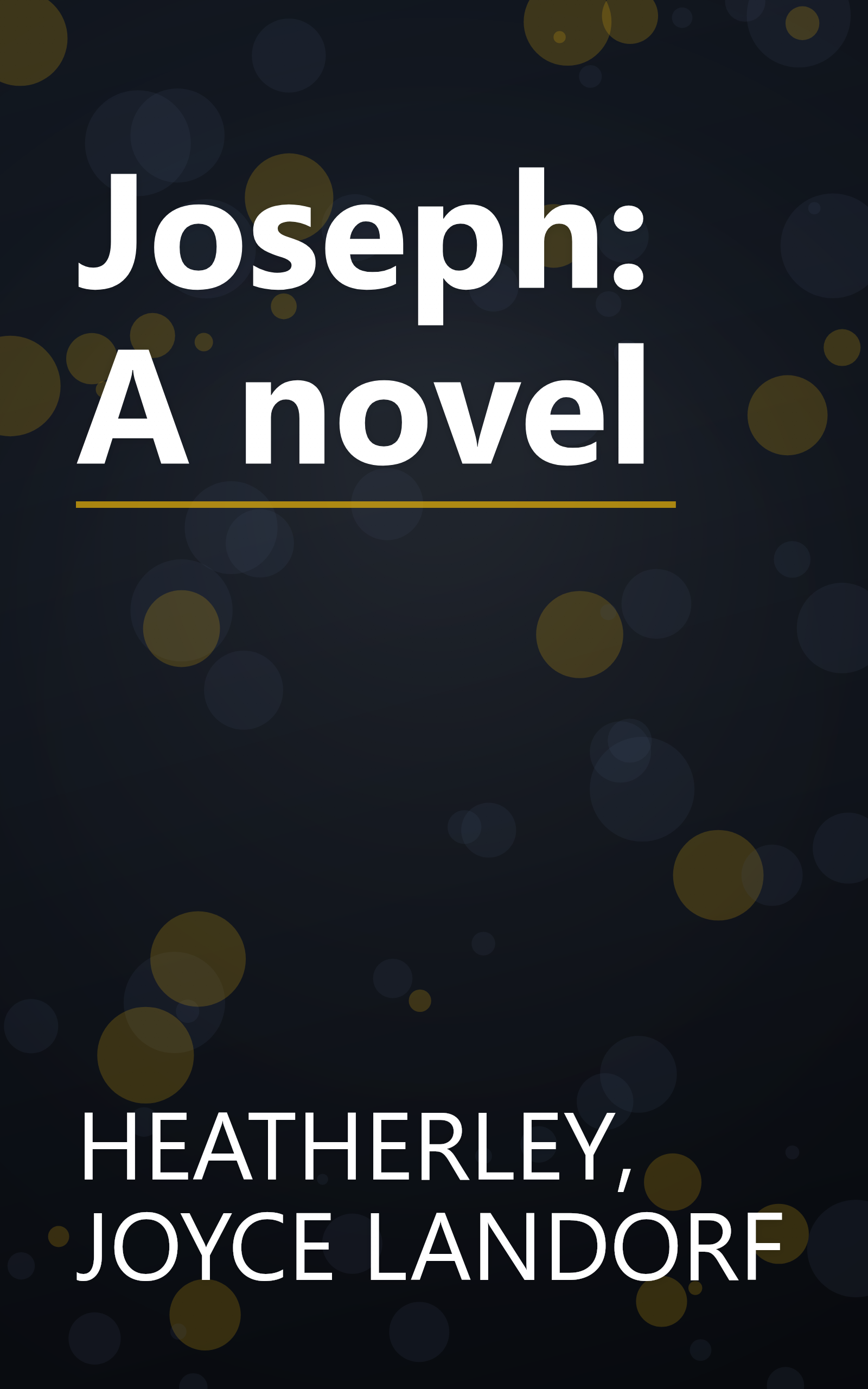 Joseph: A novel book cover
