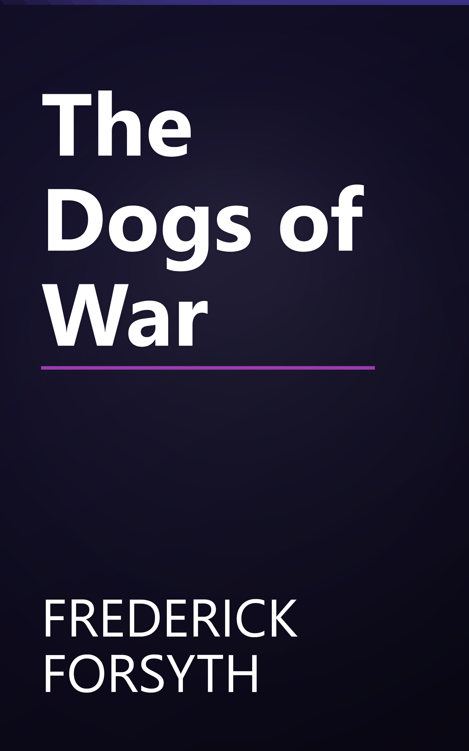 The Dogs of War book cover