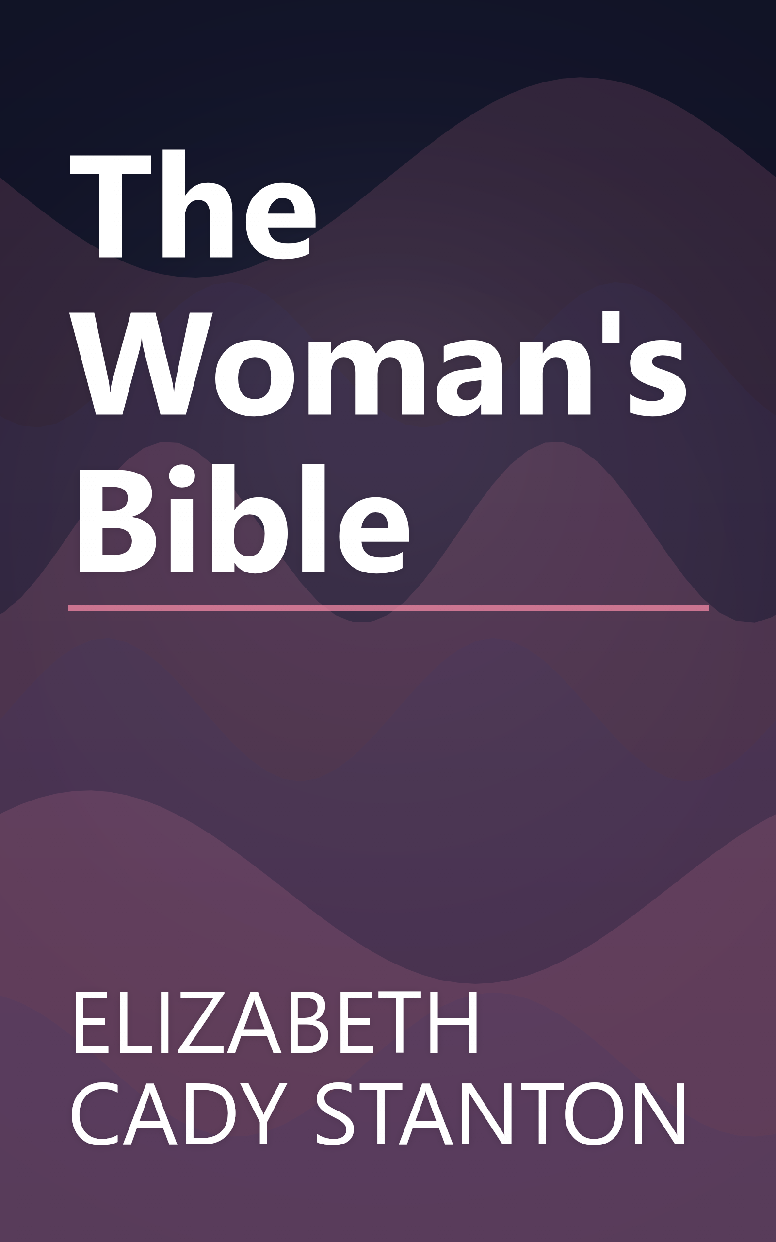 The Woman's Bible book cover