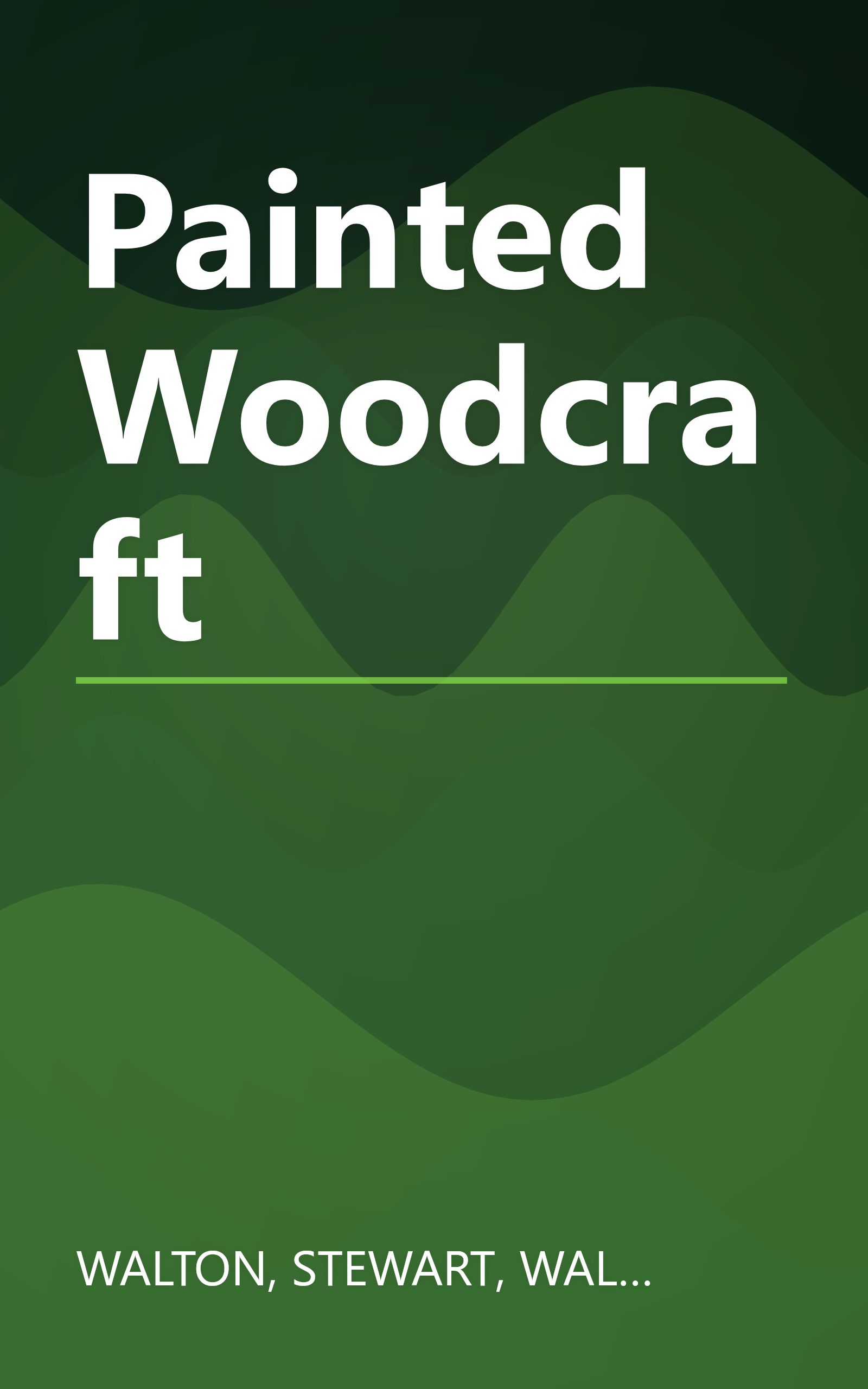 Painted Woodcraft book cover