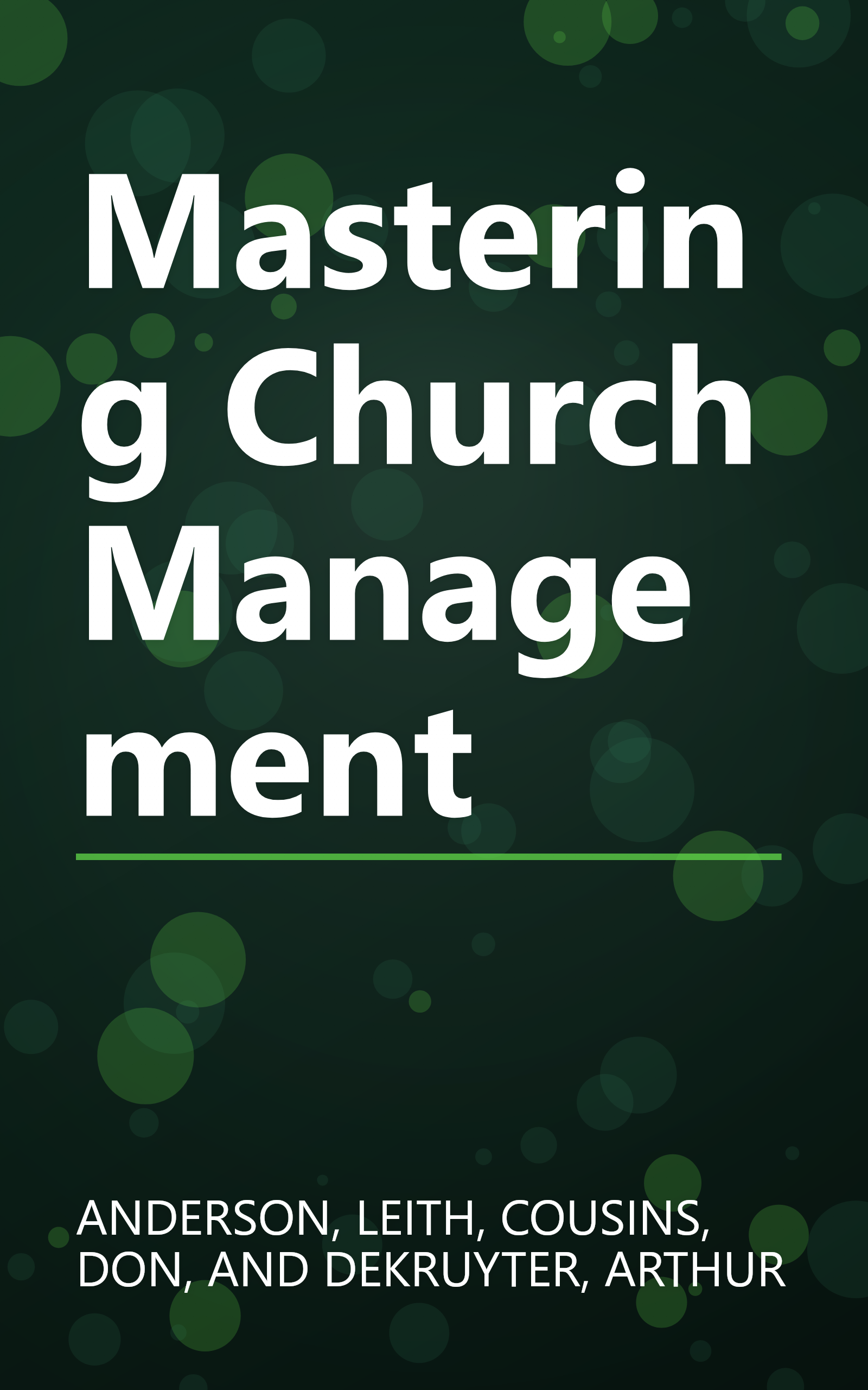 Mastering Church Management book cover