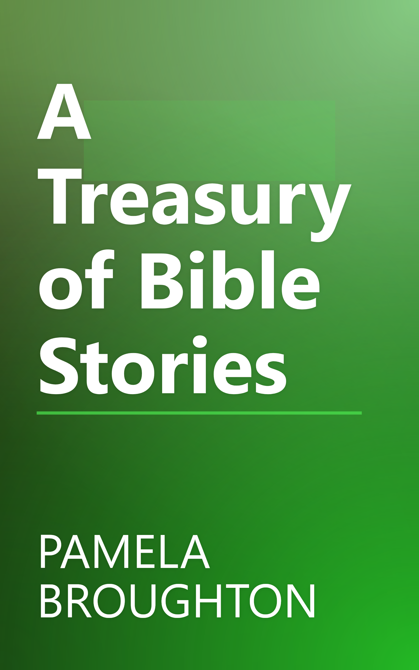 A Treasury of Bible Stories book cover