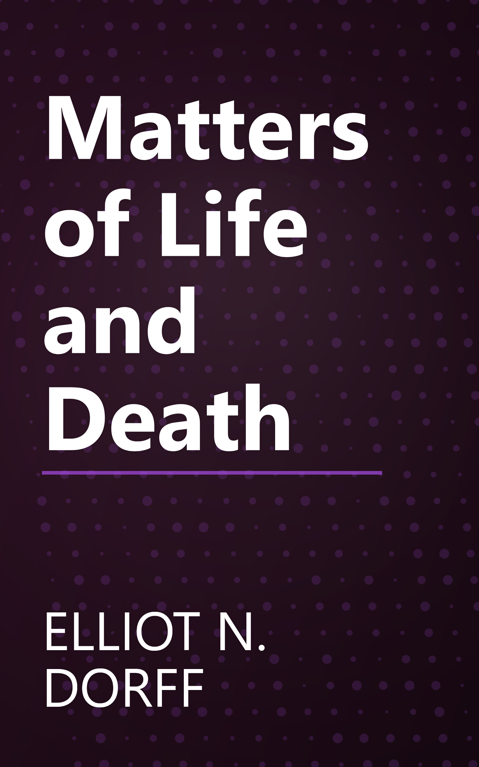 Matters of Life and Death book cover