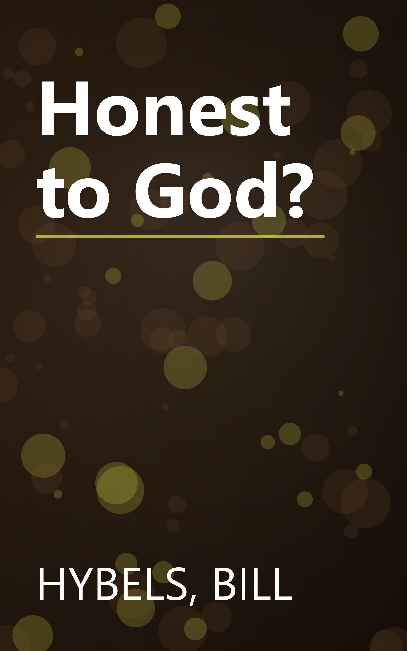 Honest to God? book cover