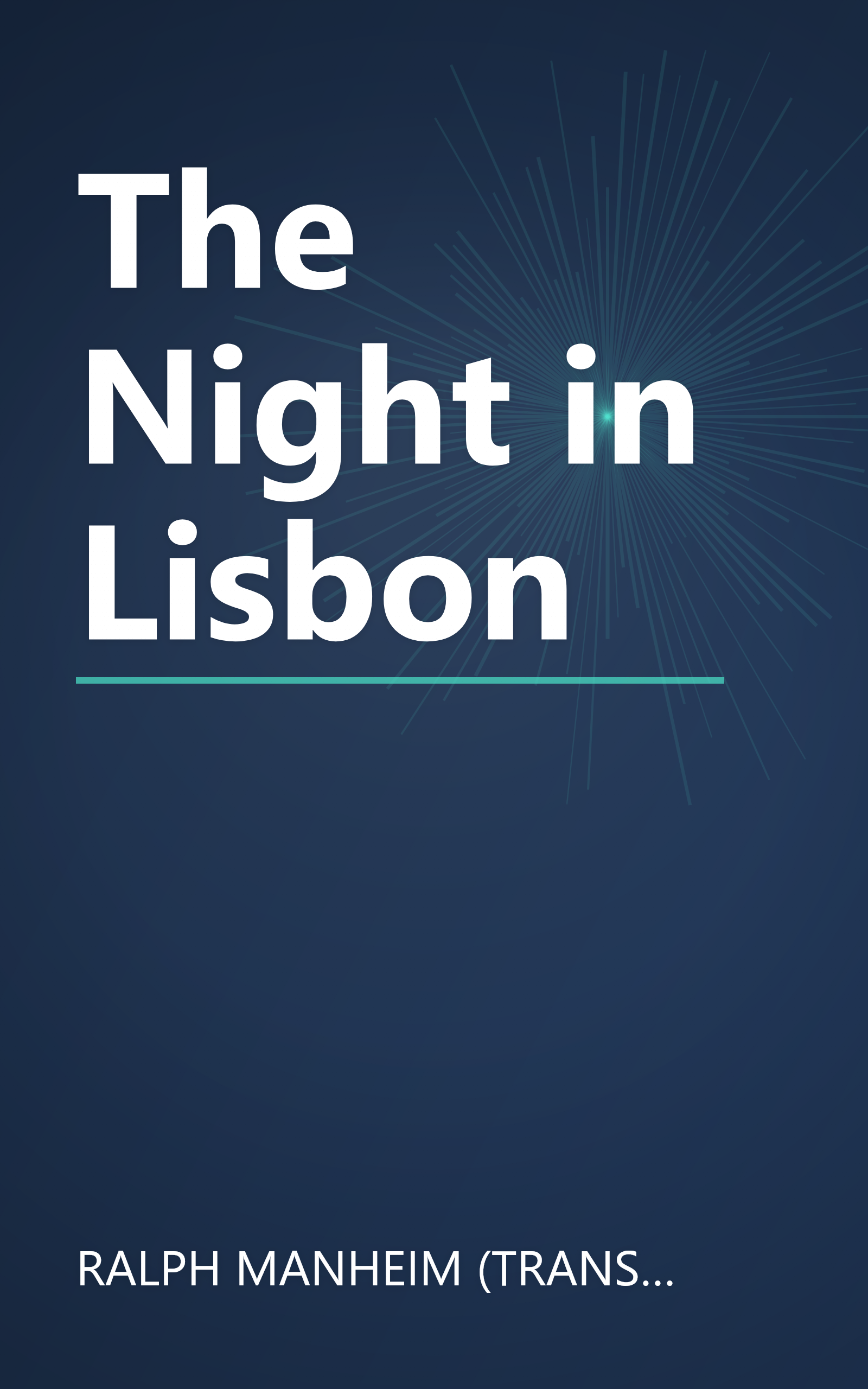 The Night in Lisbon book cover