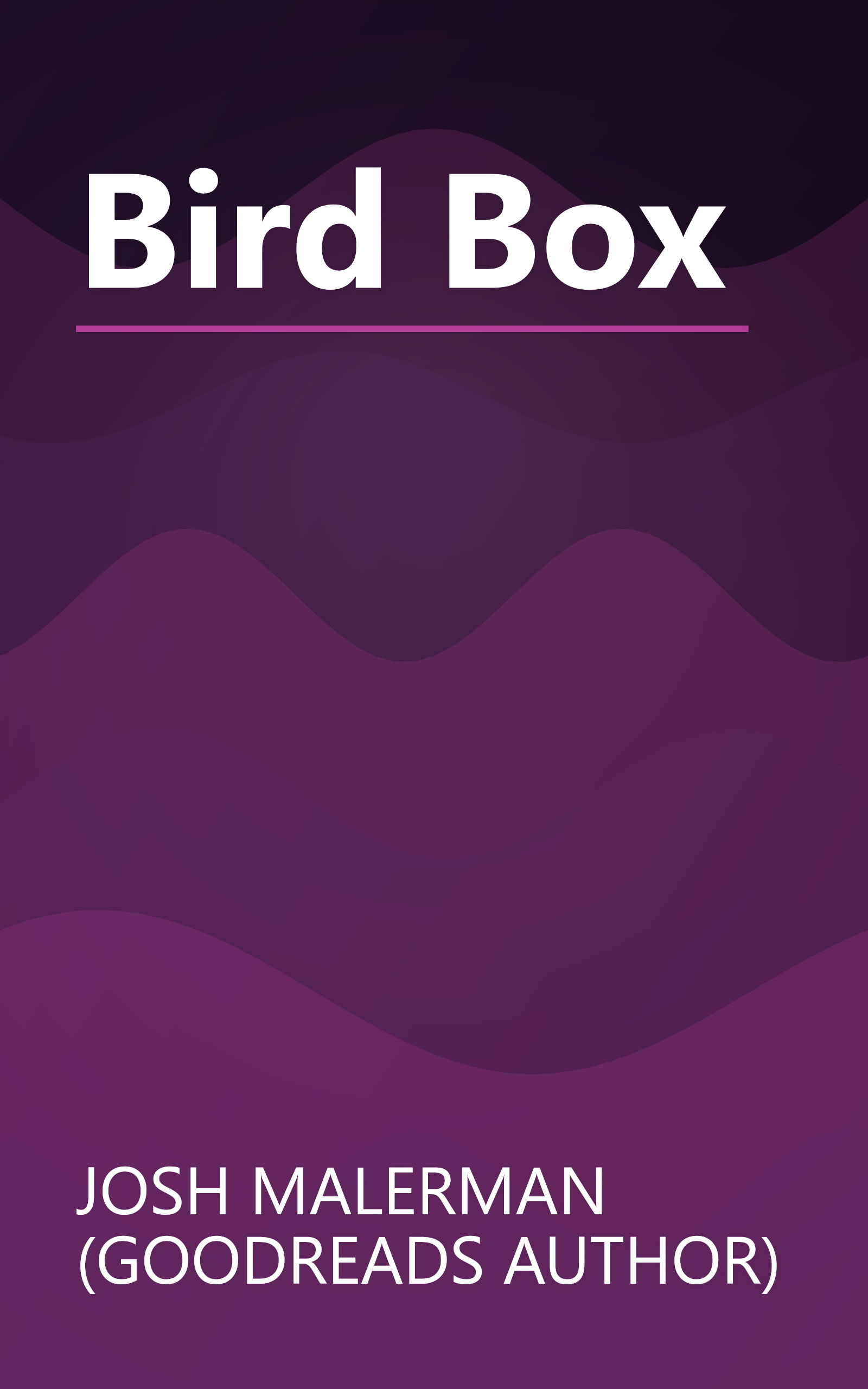 Bird Box book cover