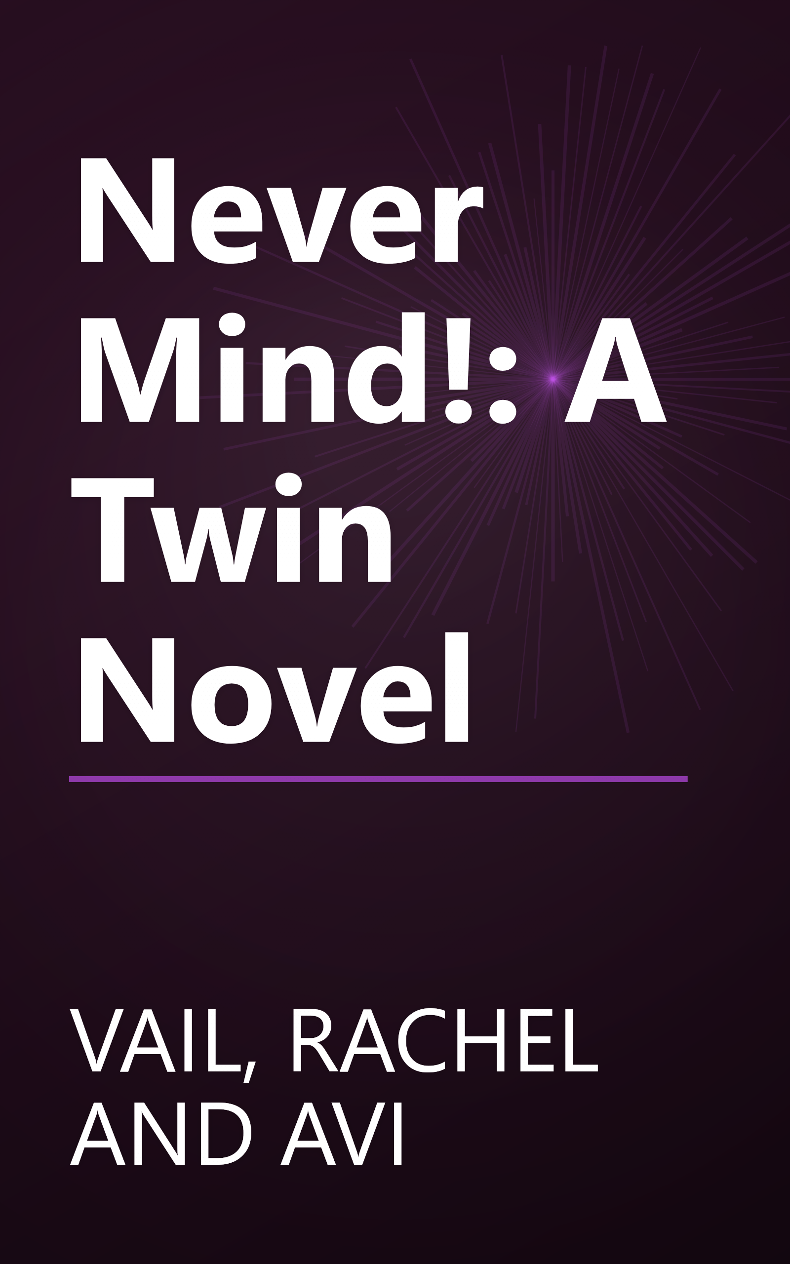 Never Mind!: A Twin Novel book cover