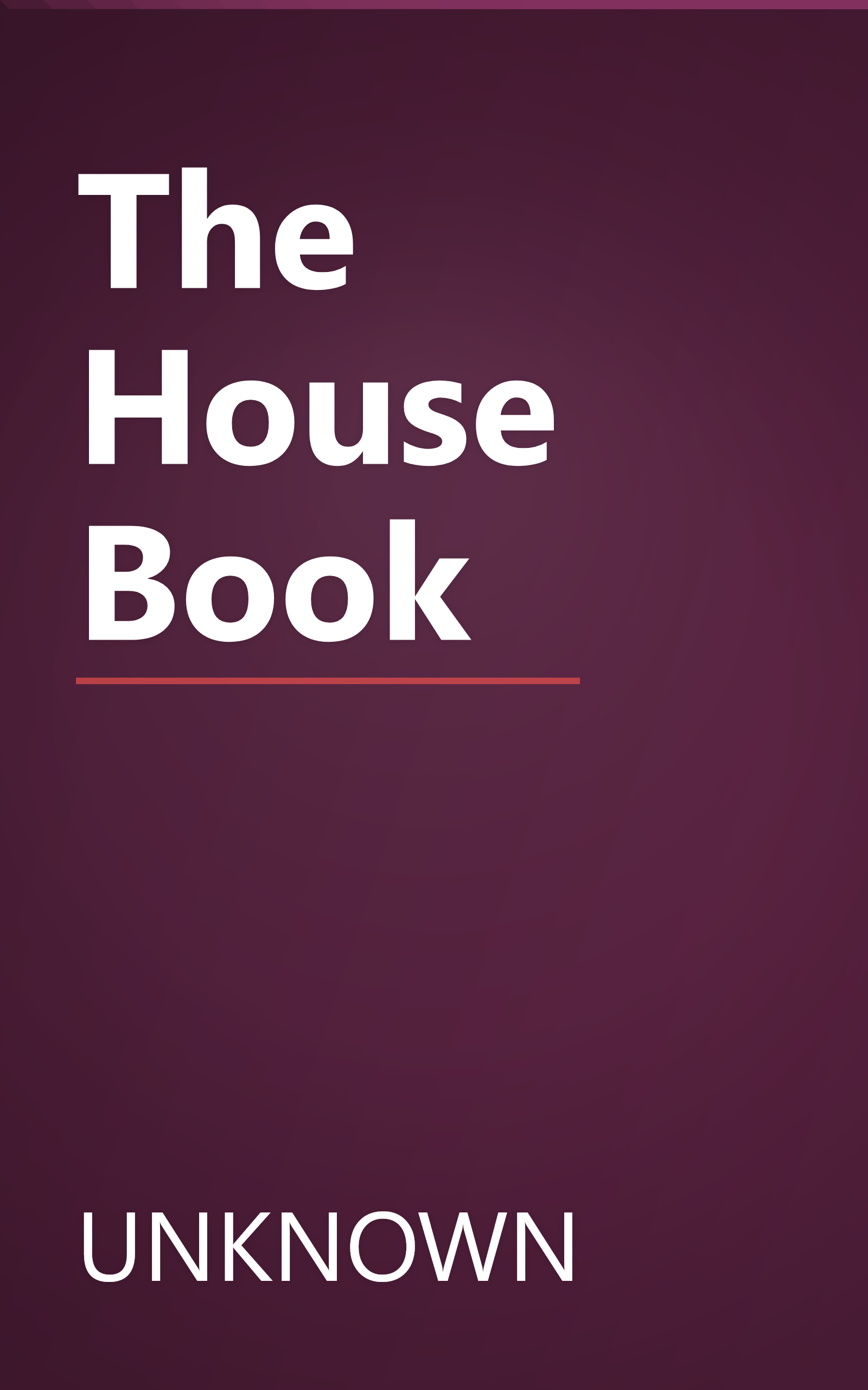The House Book book cover