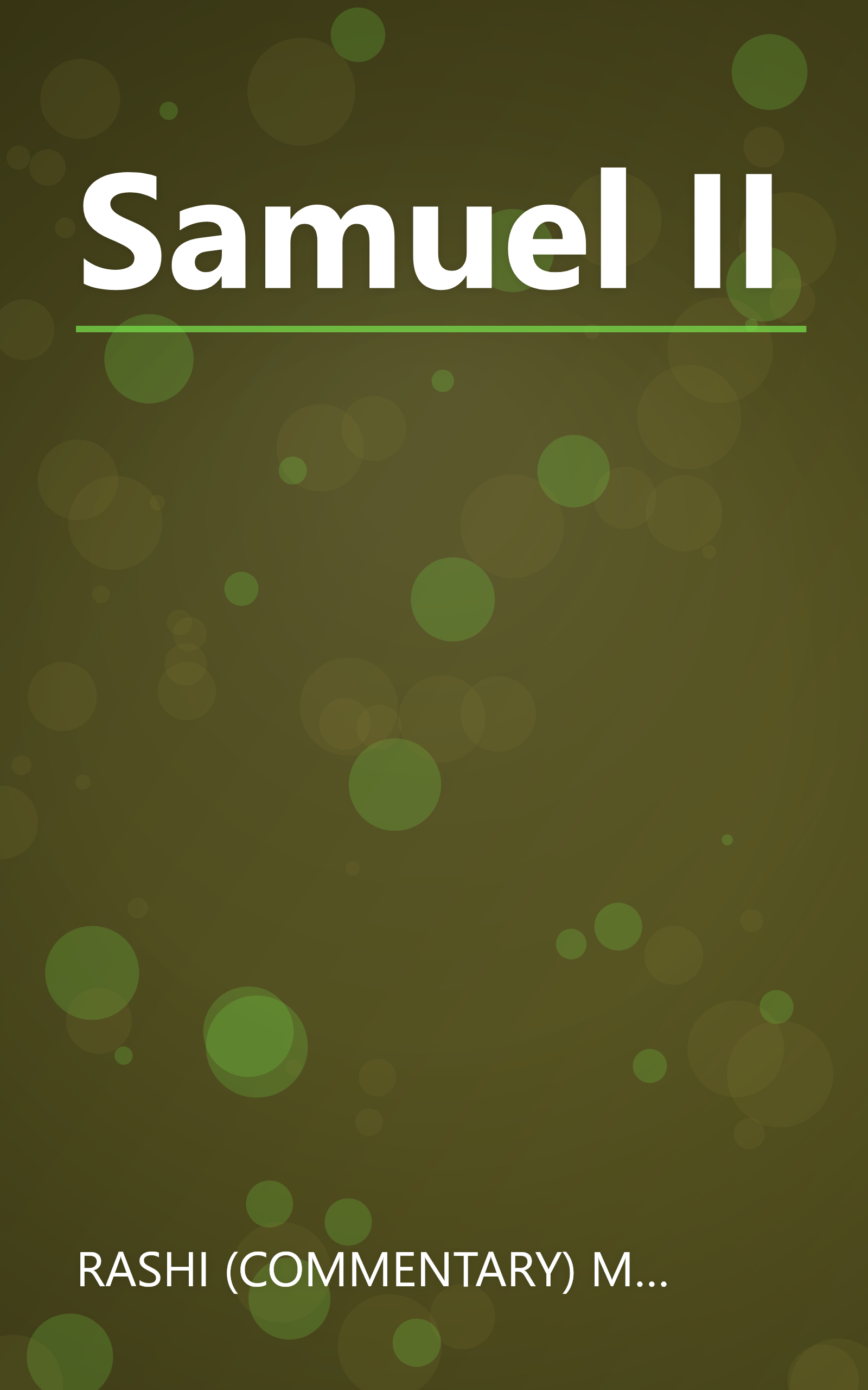 Samuel II book cover