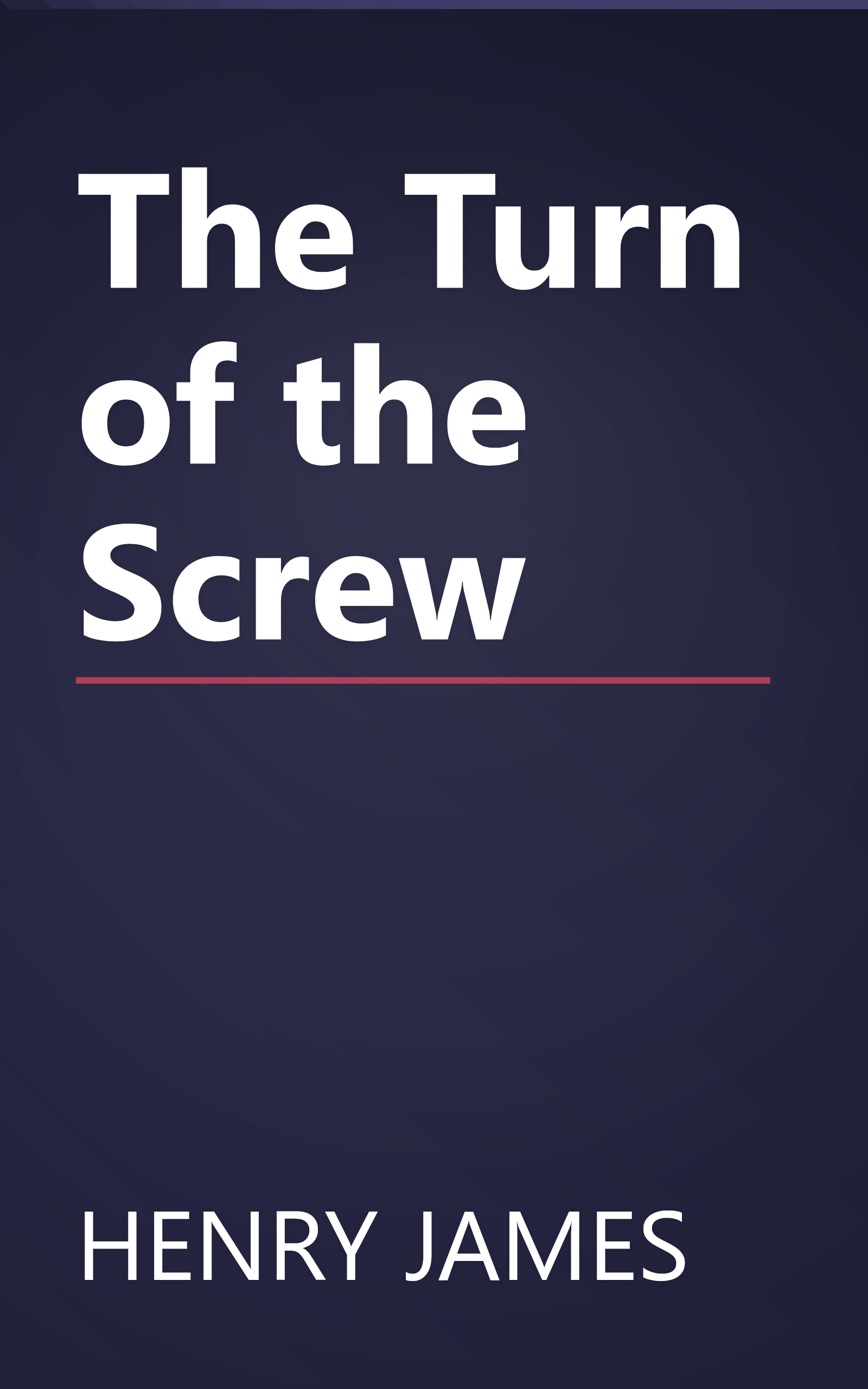 The Turn of the Screw book cover
