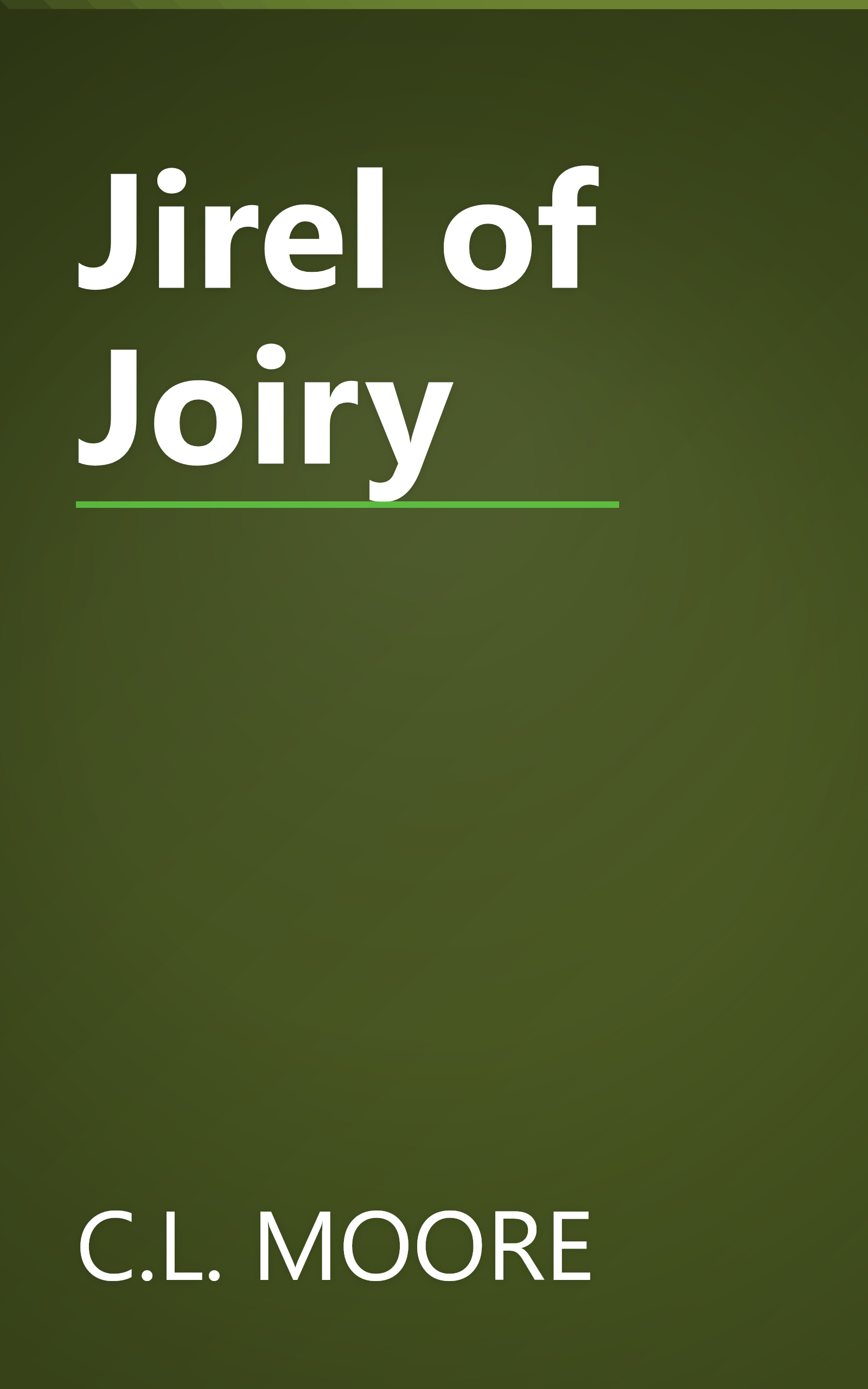 Jirel of Joiry book cover