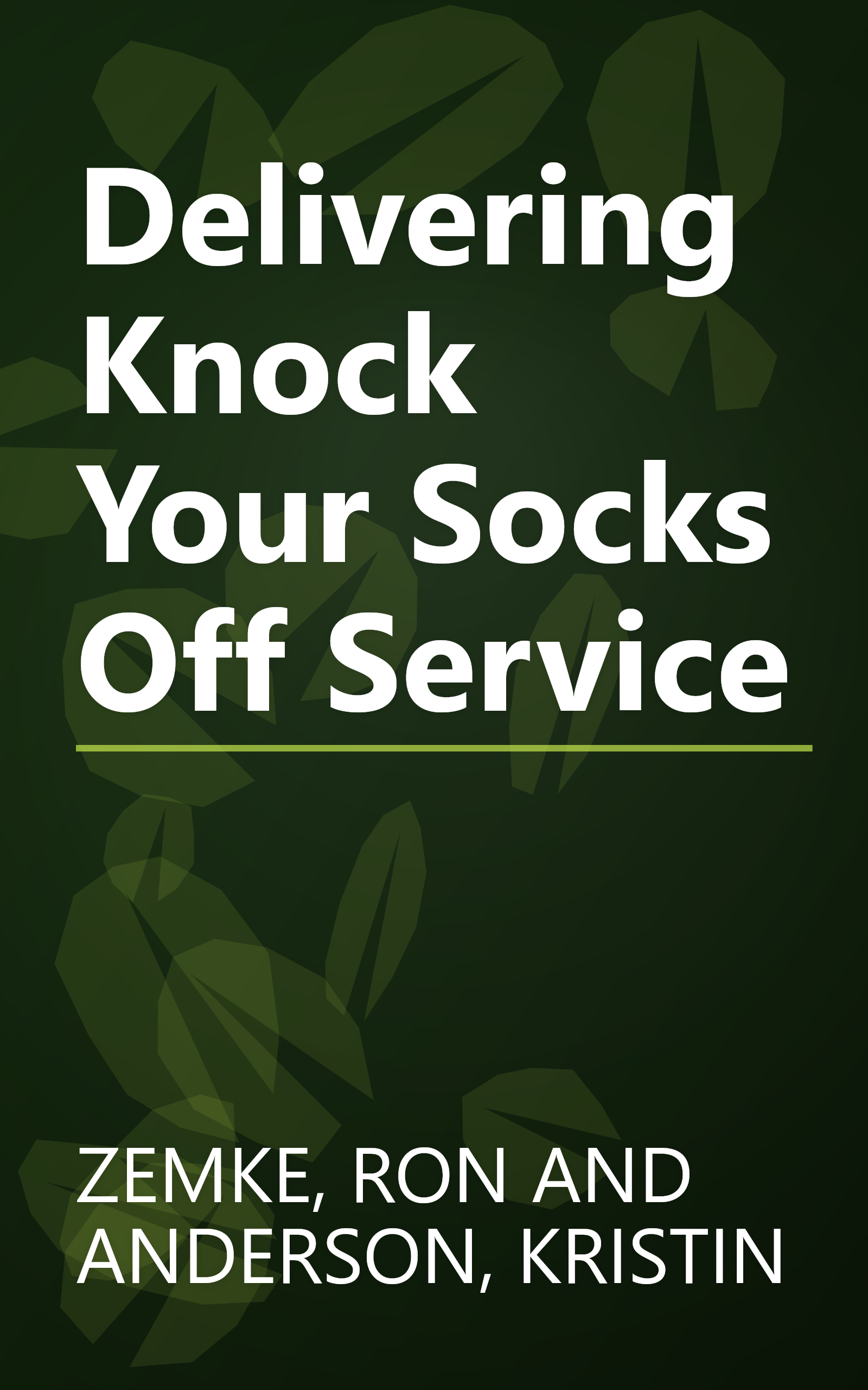 Delivering Knock Your Socks Off Service book cover