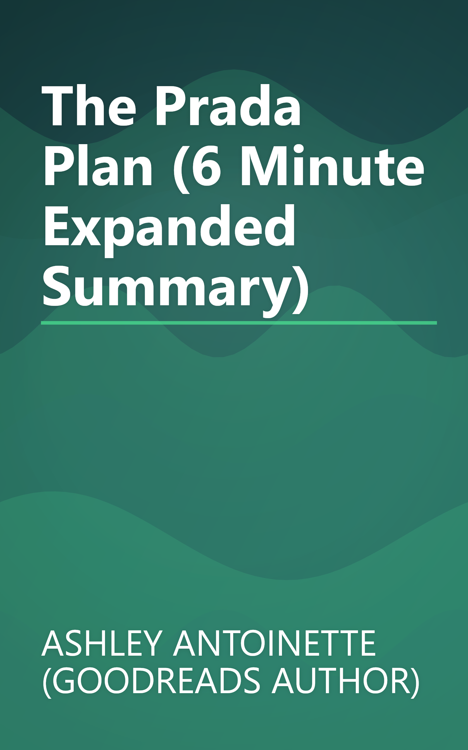 The Prada Plan (6 Minute   Expanded Summary) book cover
