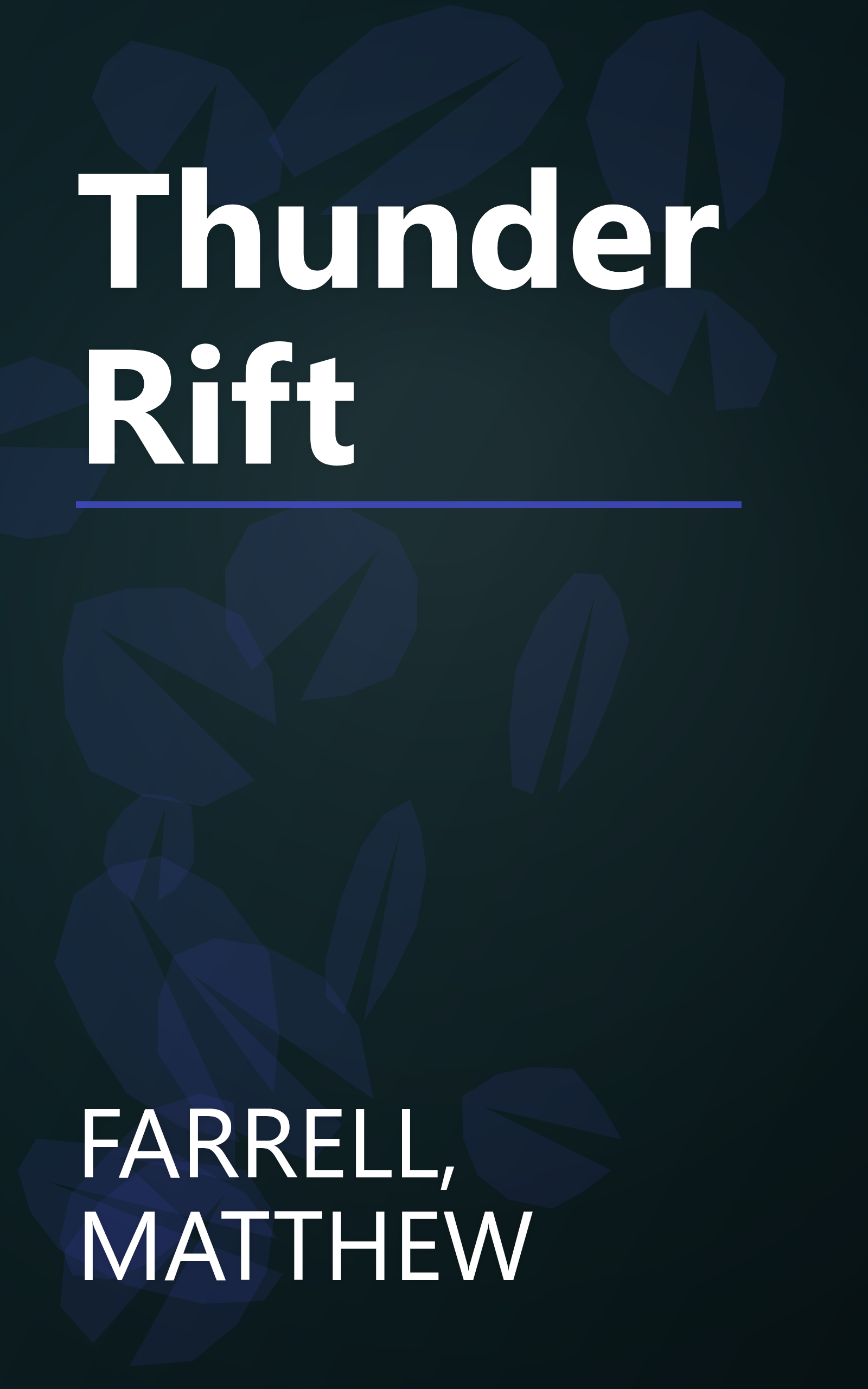 Thunder Rift book cover