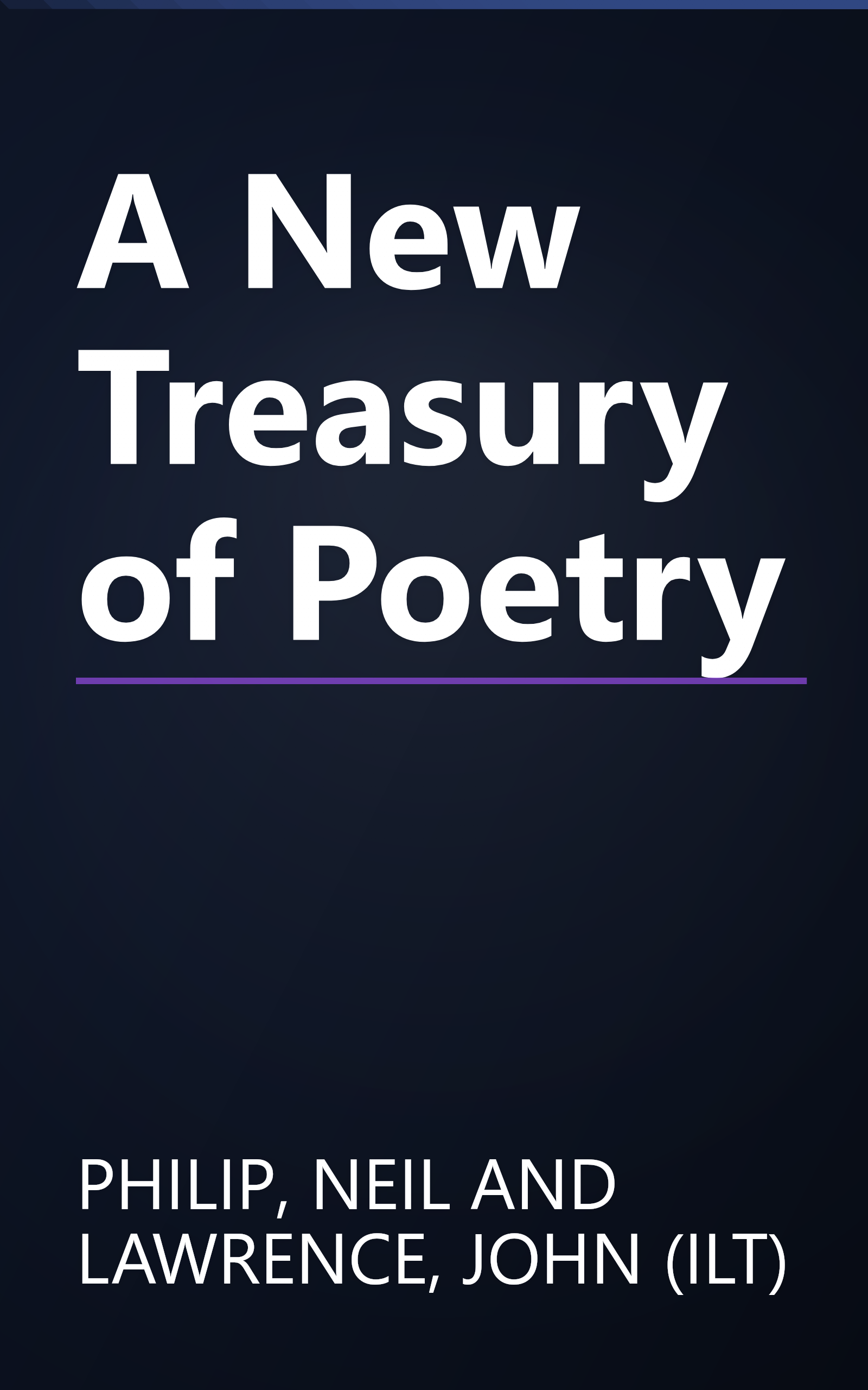 A New Treasury of Poetry book cover