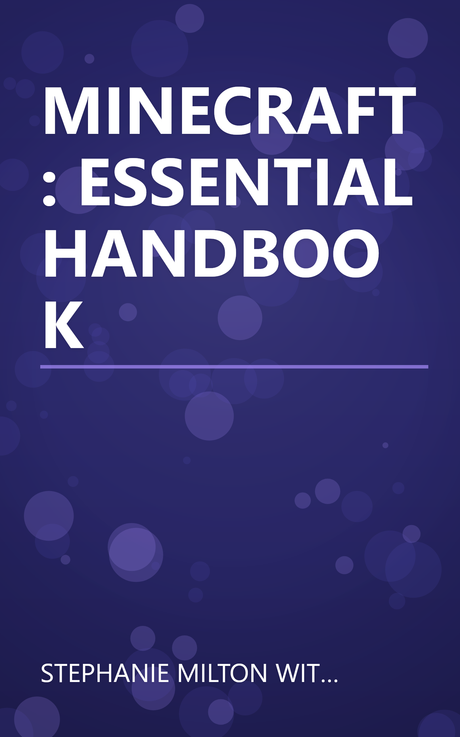 MINECRAFT: ESSENTIAL HANDBOOK book cover