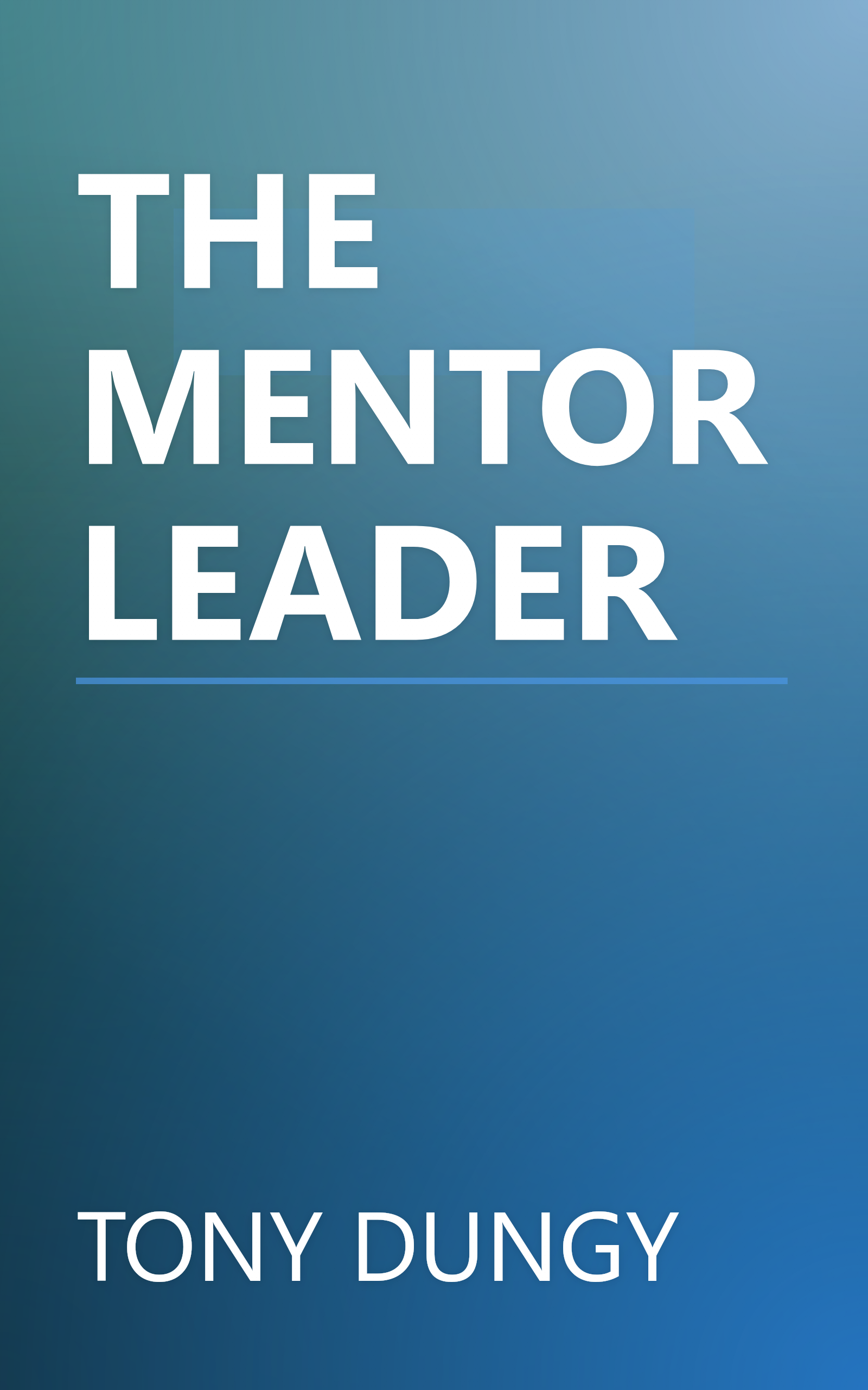 THE MENTOR LEADER book cover