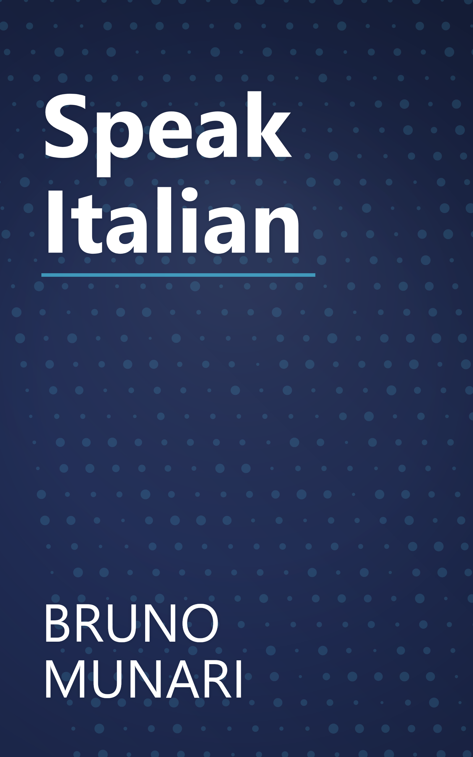 Speak Italian book cover