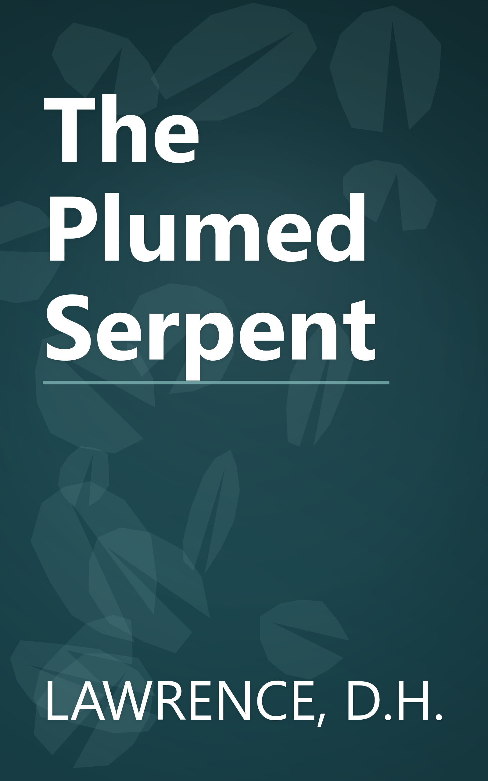 The Plumed Serpent book cover