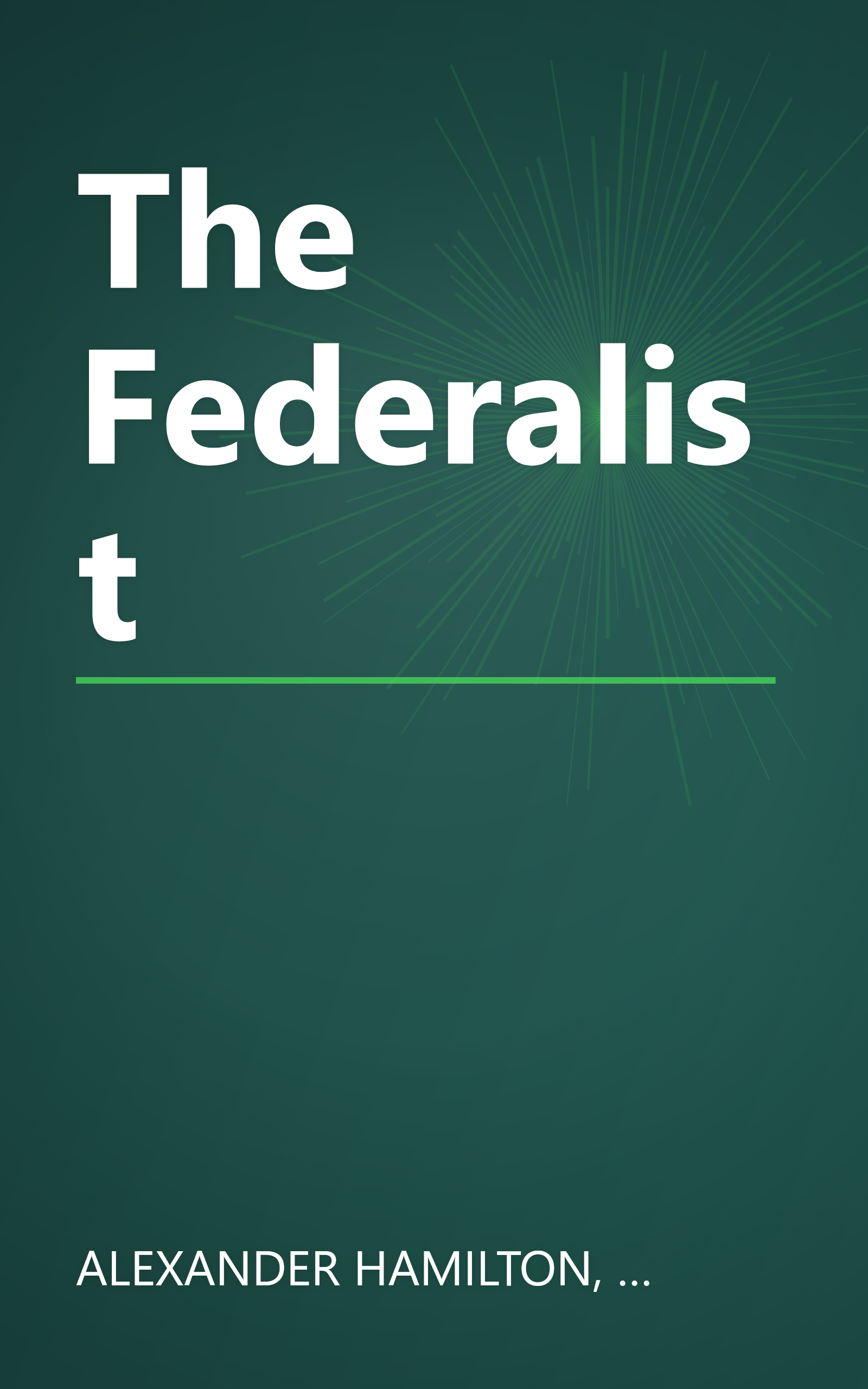 The Federalist book cover
