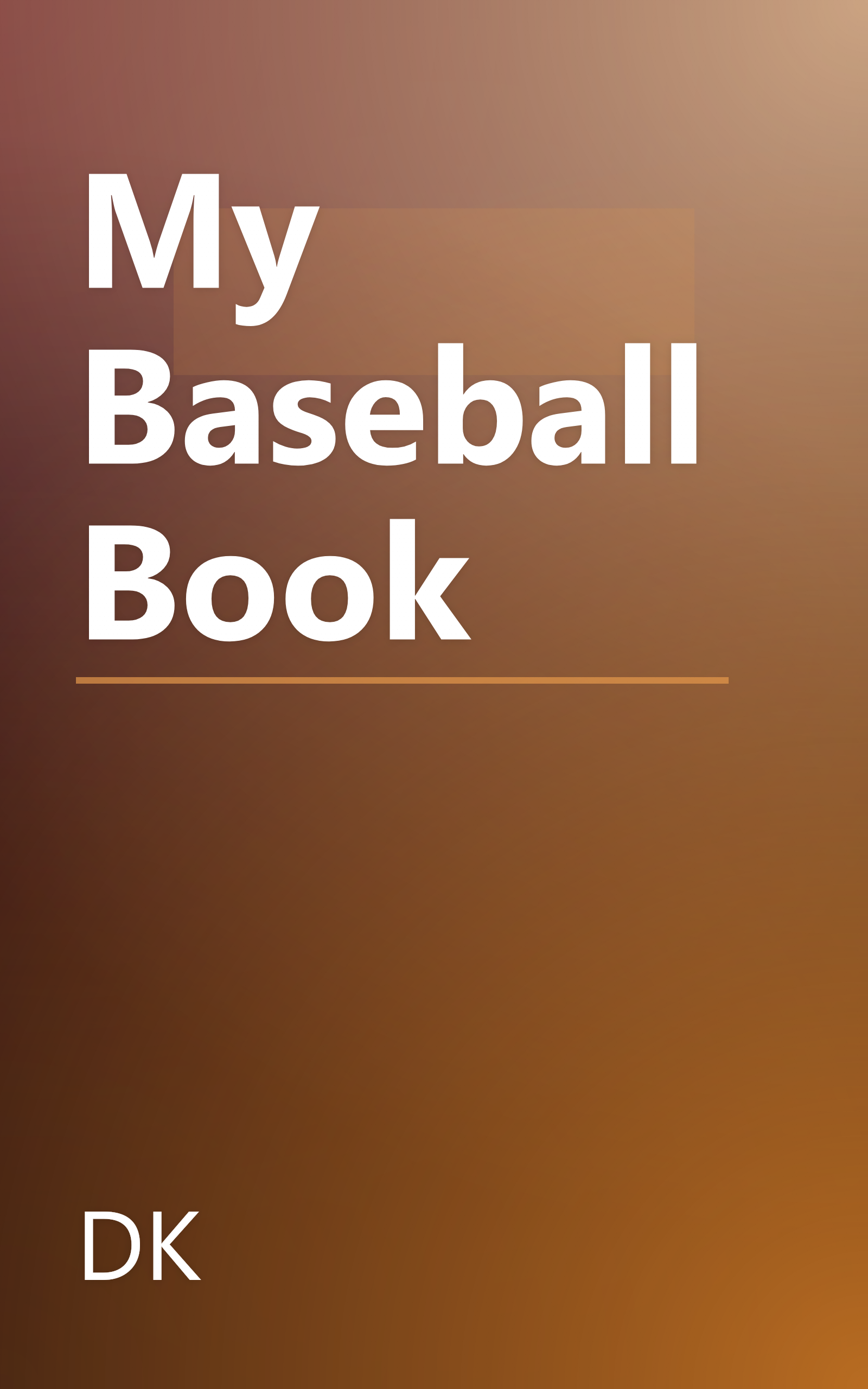 My Baseball Book book cover