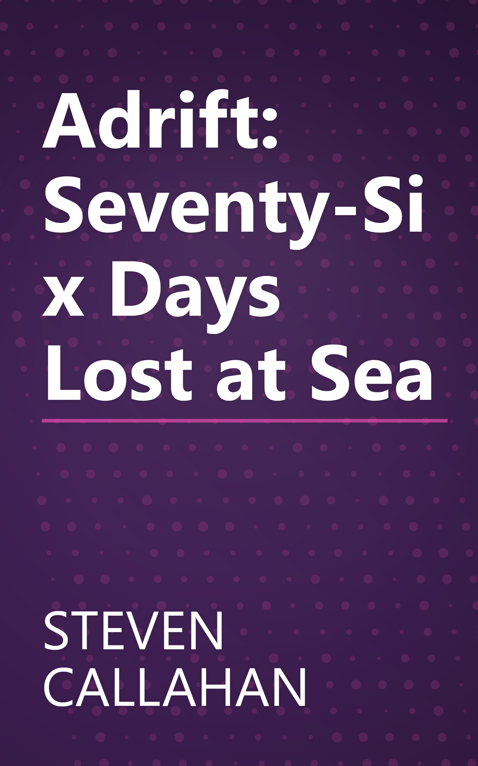 Adrift: Seventy-Six Days Lost at Sea book cover