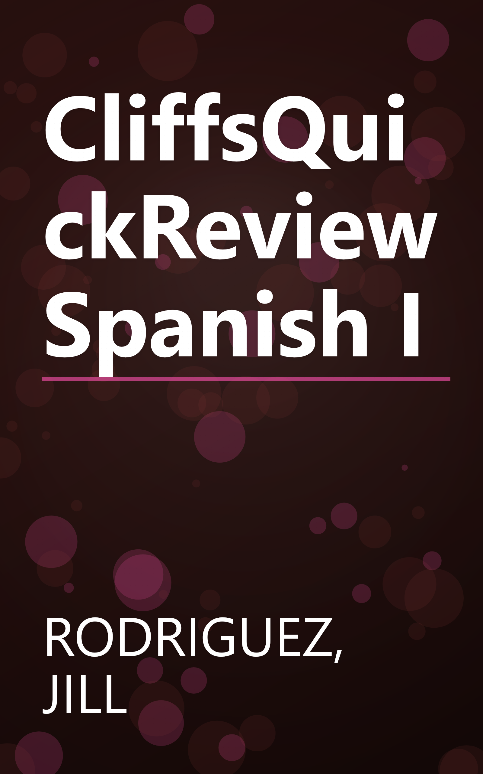 CliffsQuickReview Spanish I book cover