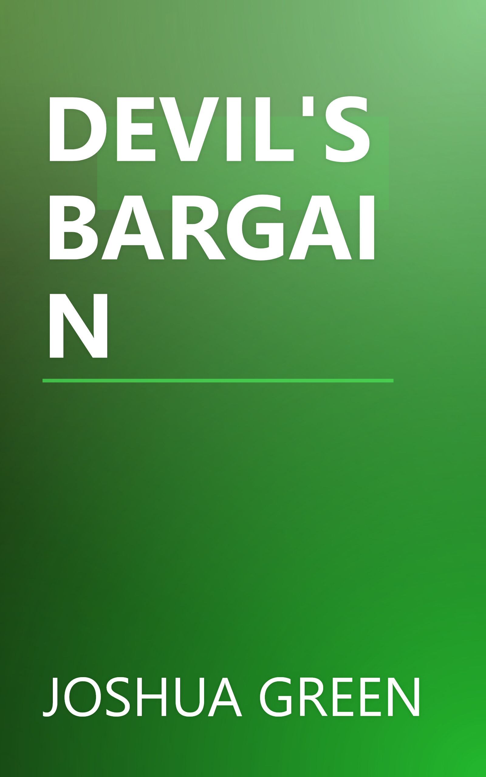 DEVIL'S BARGAIN book cover