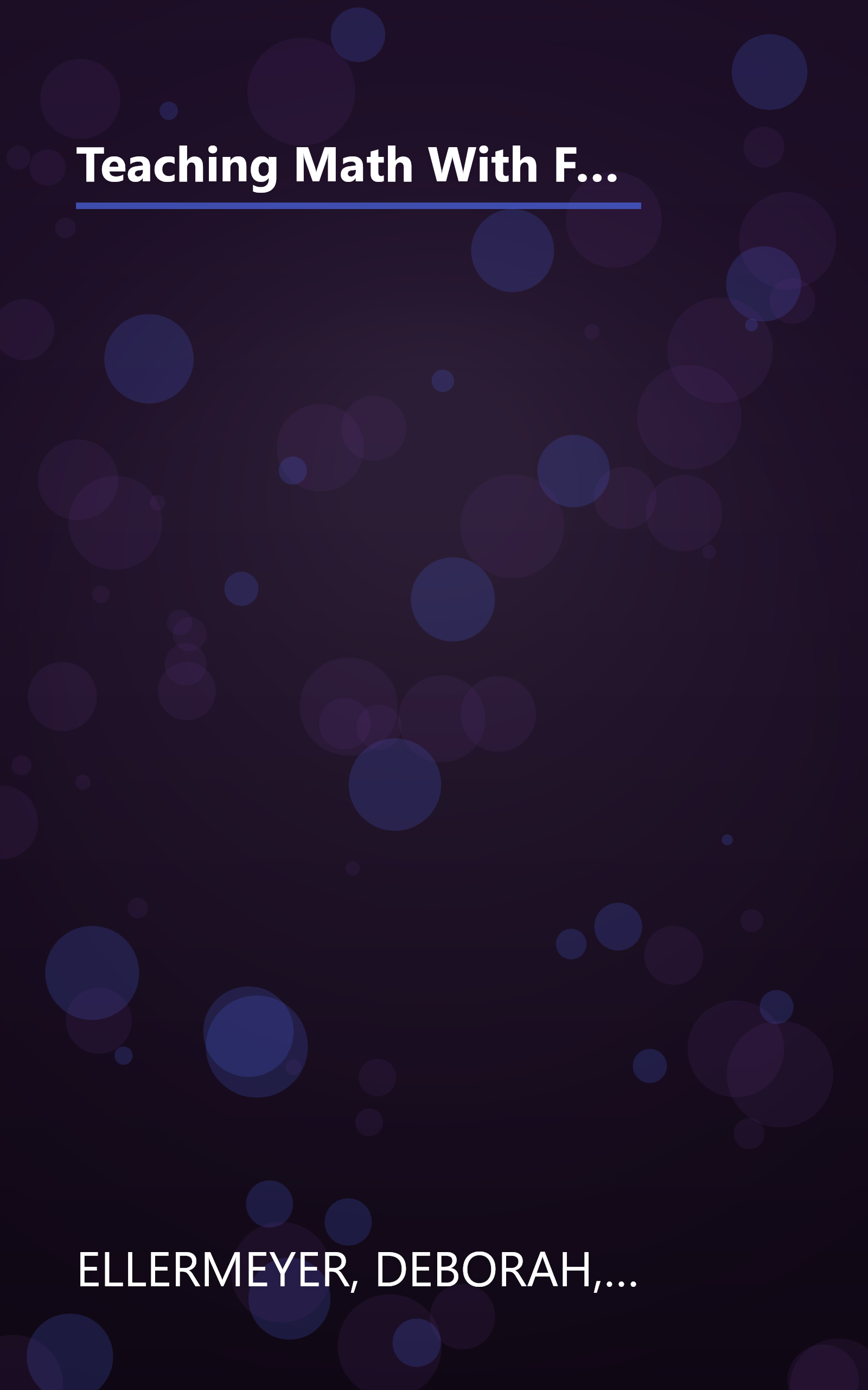 Teaching Math With Favorite Picture Books: Hands-On Activities and Reproducibles to Teach Math Using More Than 25 Picture Books book cover