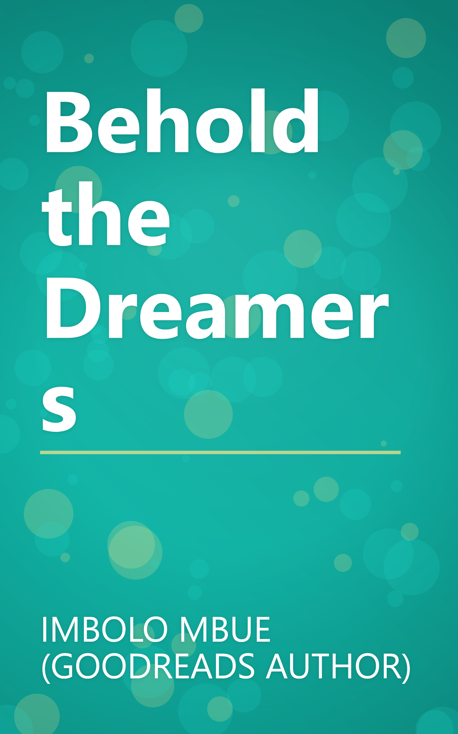 Behold the Dreamers book cover