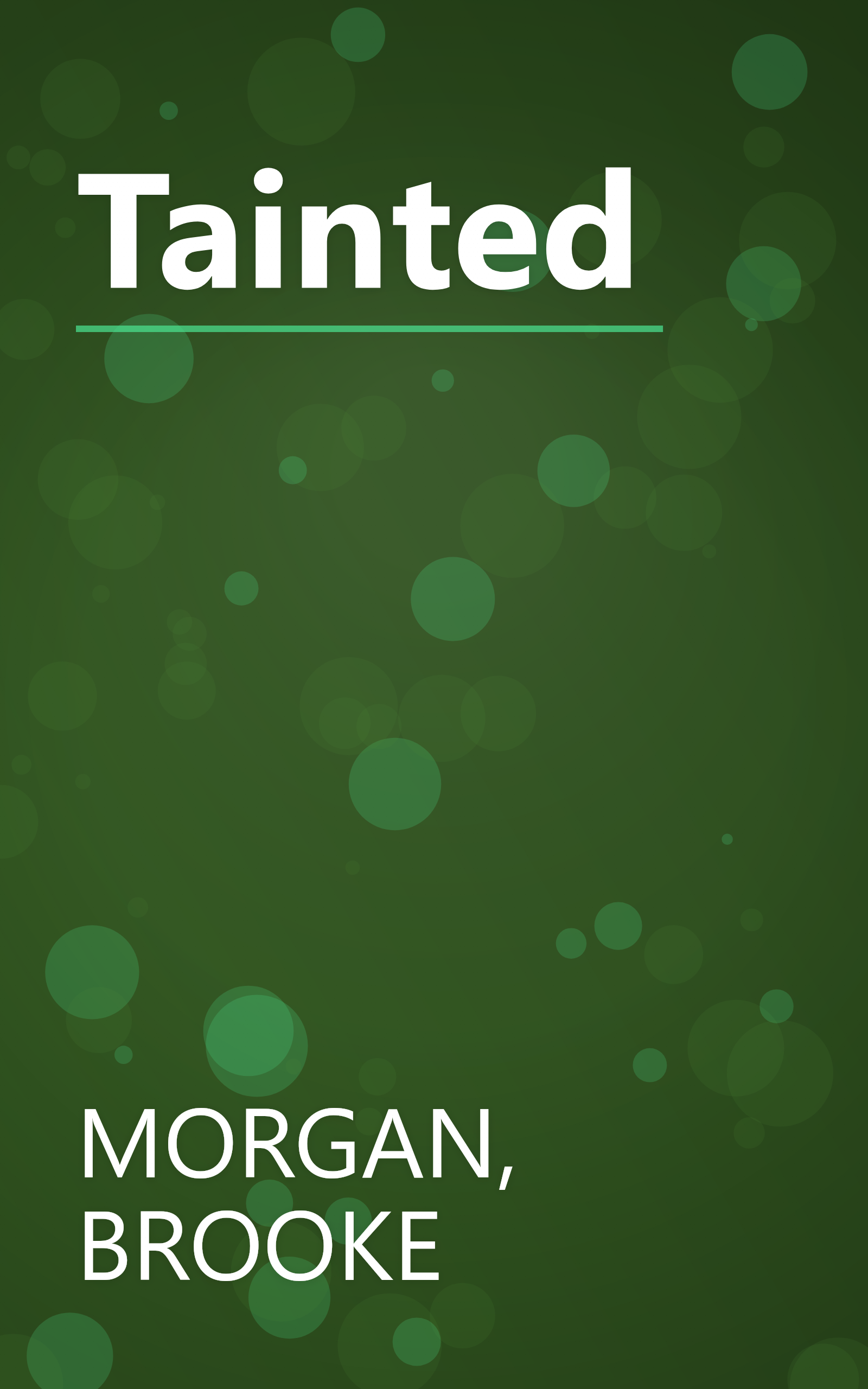 Tainted book cover