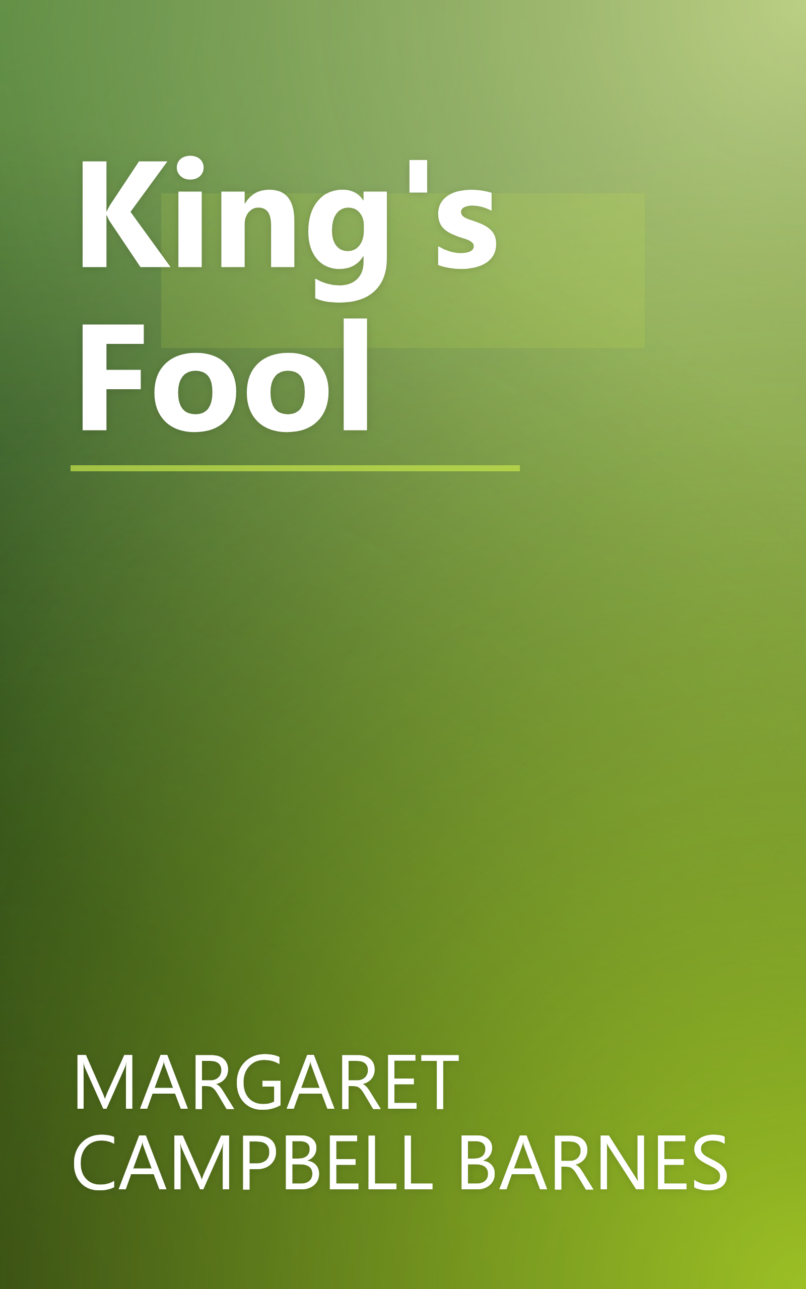 King's Fool book cover