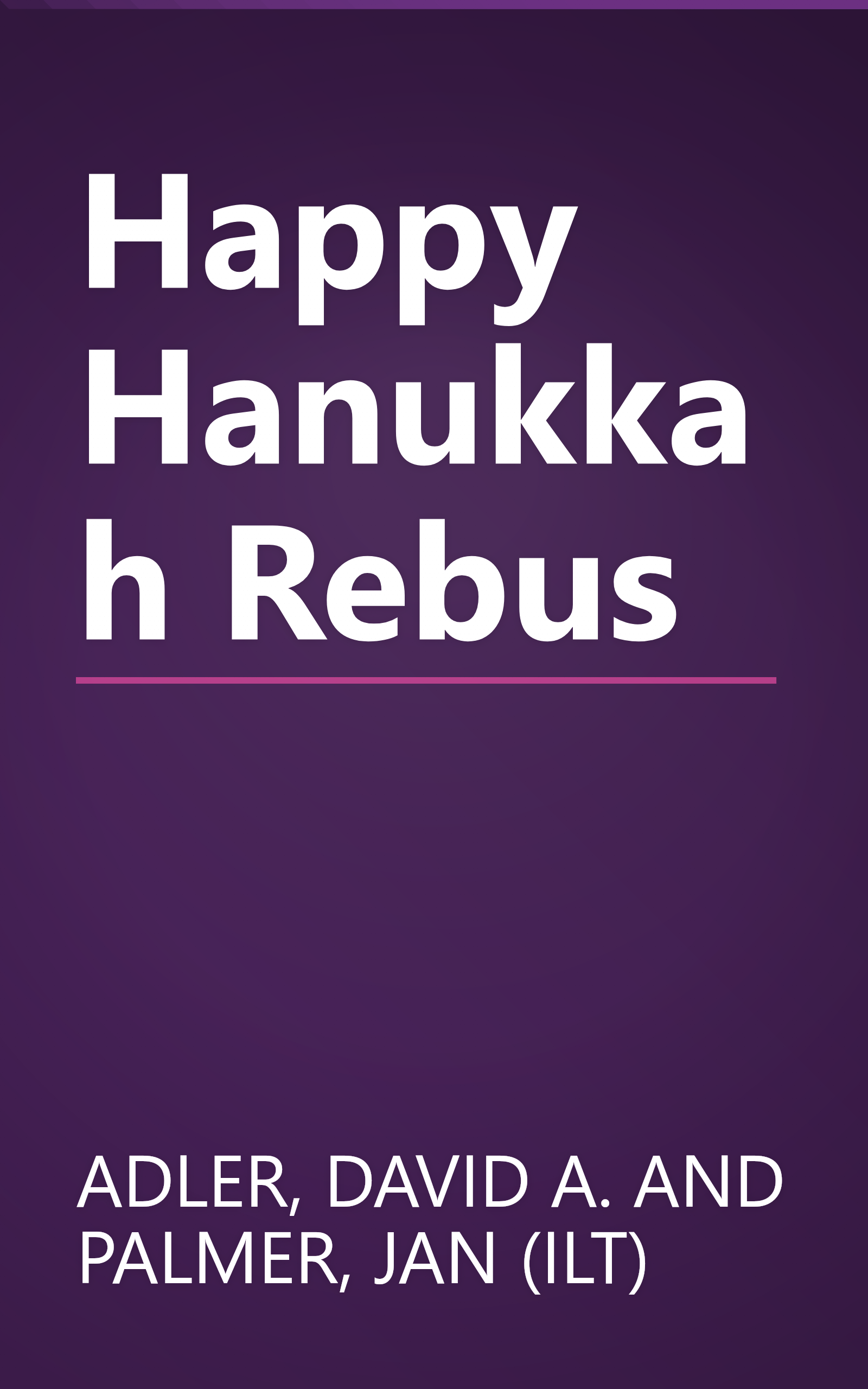 Happy Hanukkah Rebus book cover
