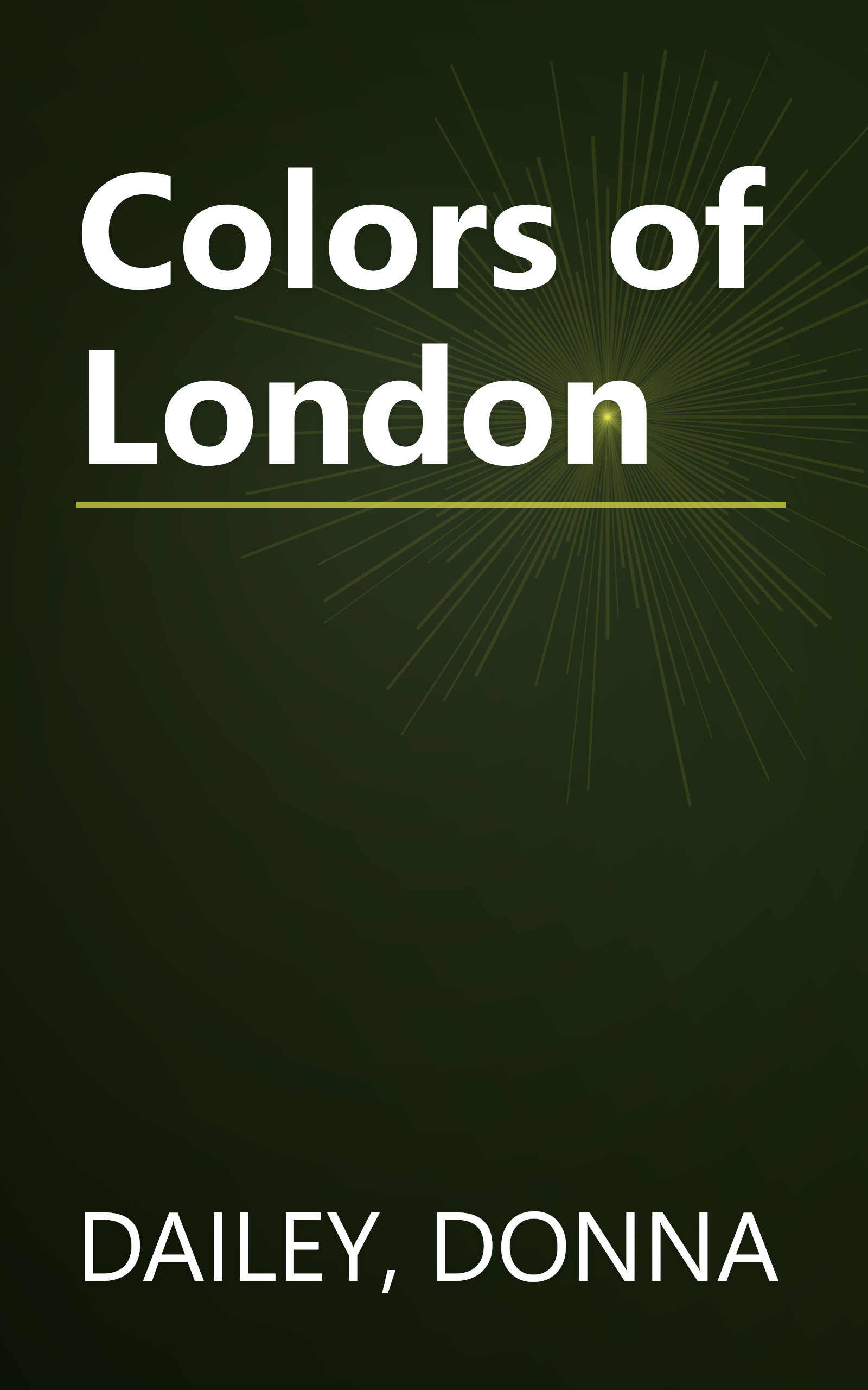 Colors of London book cover