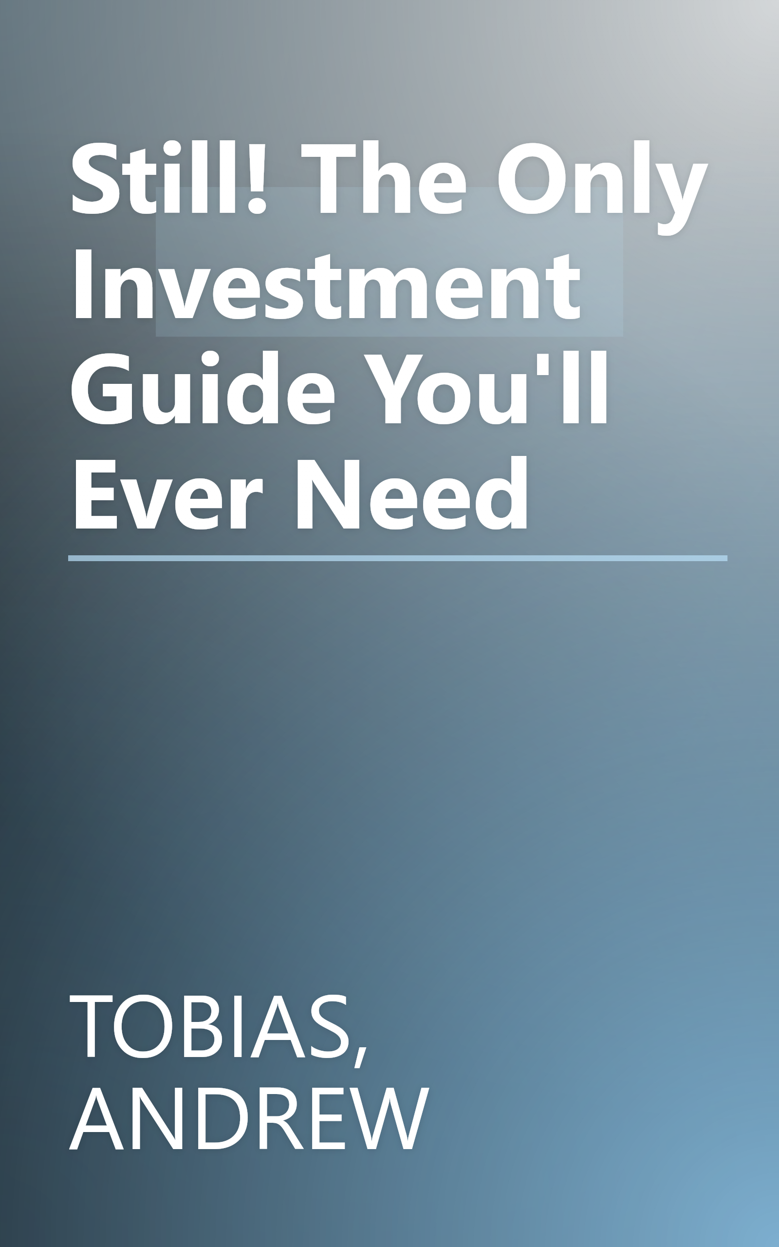 Still! The Only Investment Guide You'll Ever Need book cover