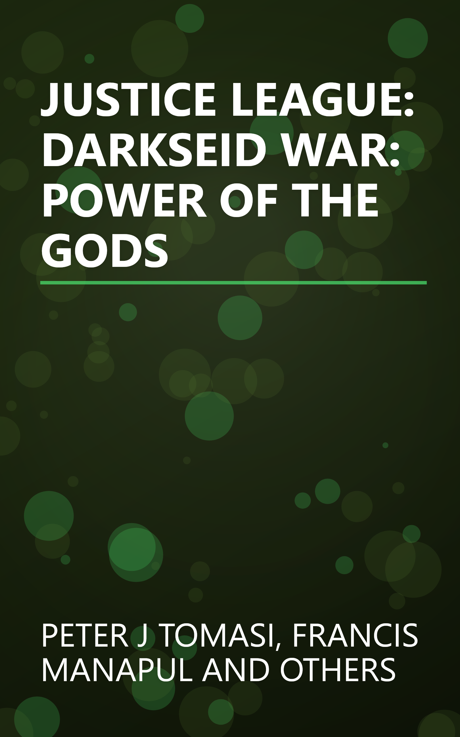 JUSTICE LEAGUE: DARKSEID WAR: POWER OF THE GODS book cover