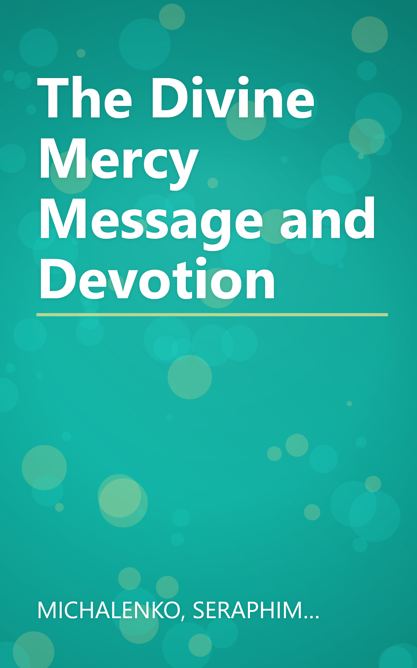 The Divine Mercy Message and Devotion book cover