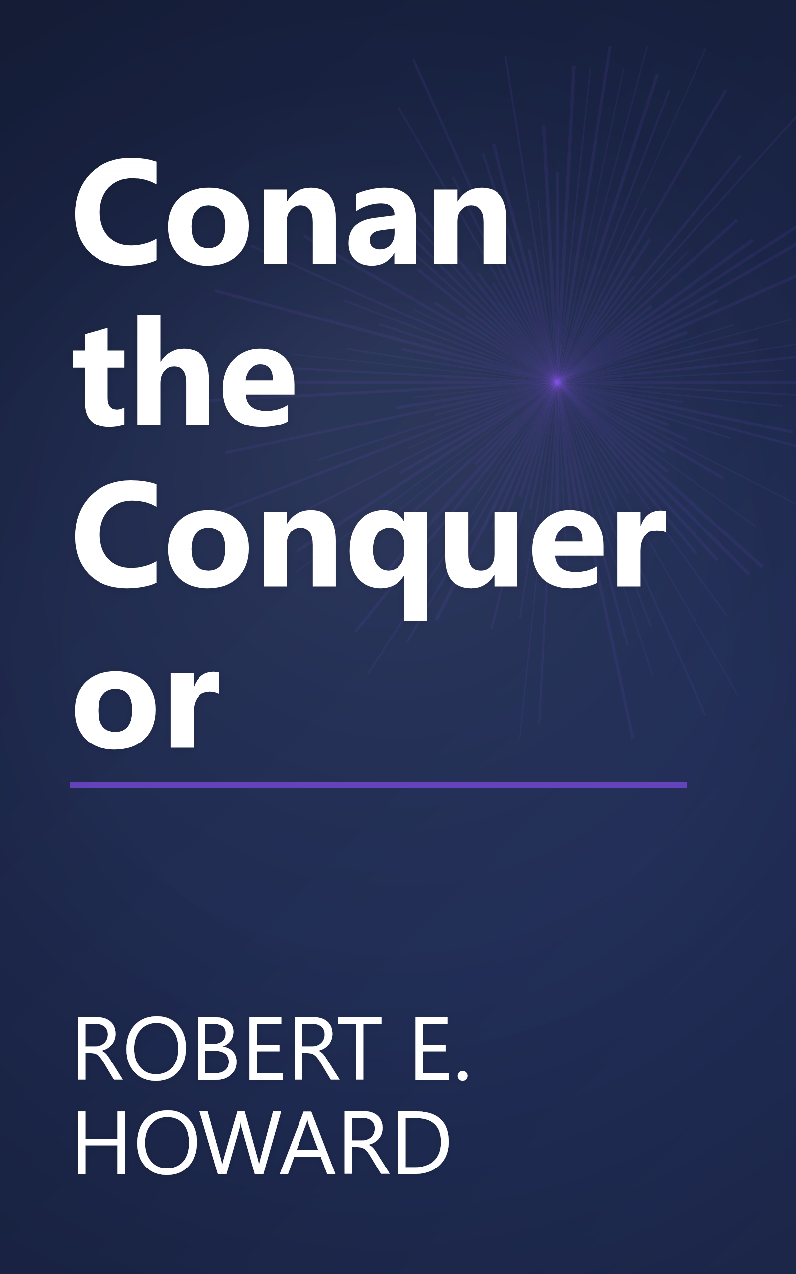 Conan the Conqueror book cover