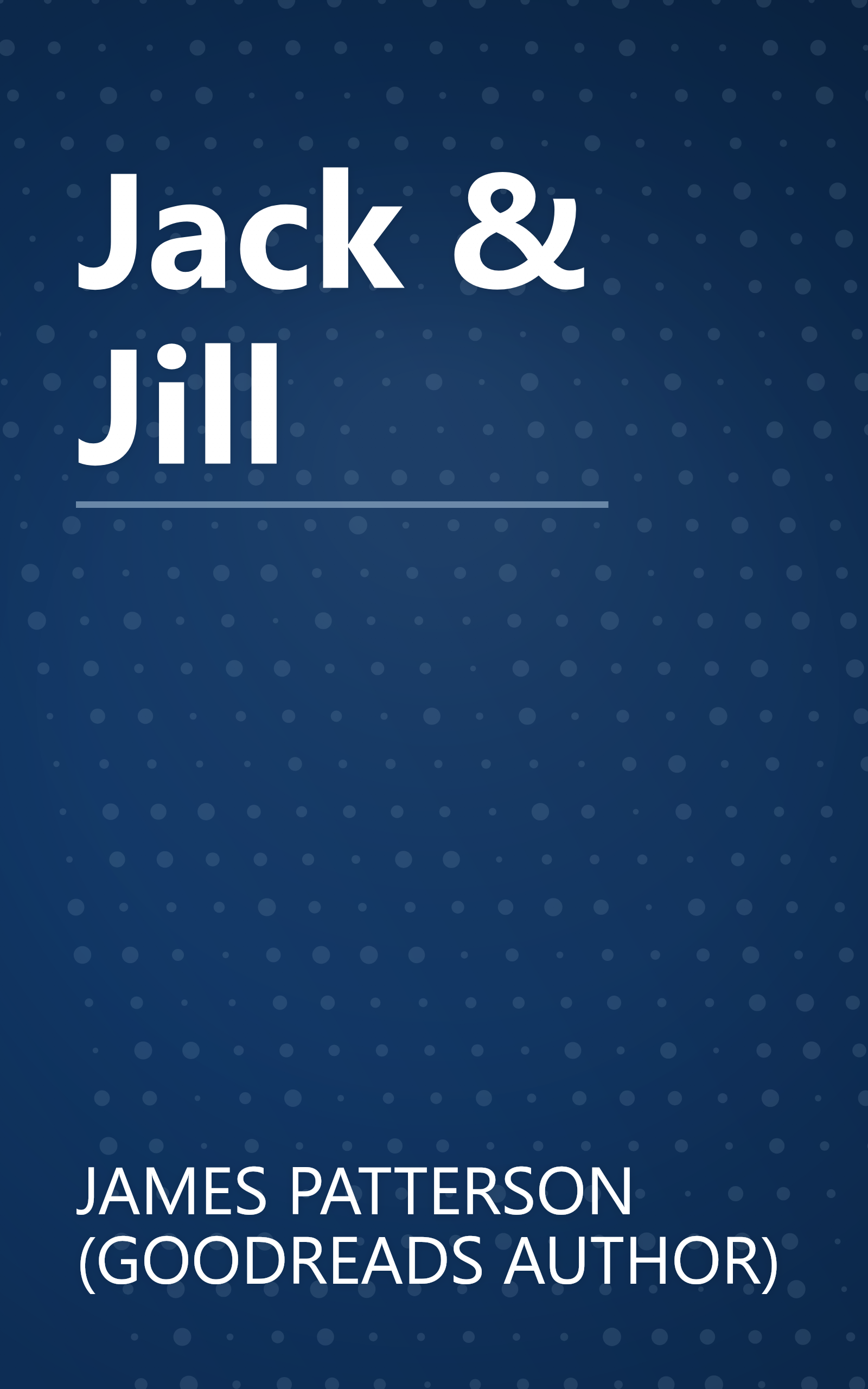 Jack & Jill book cover