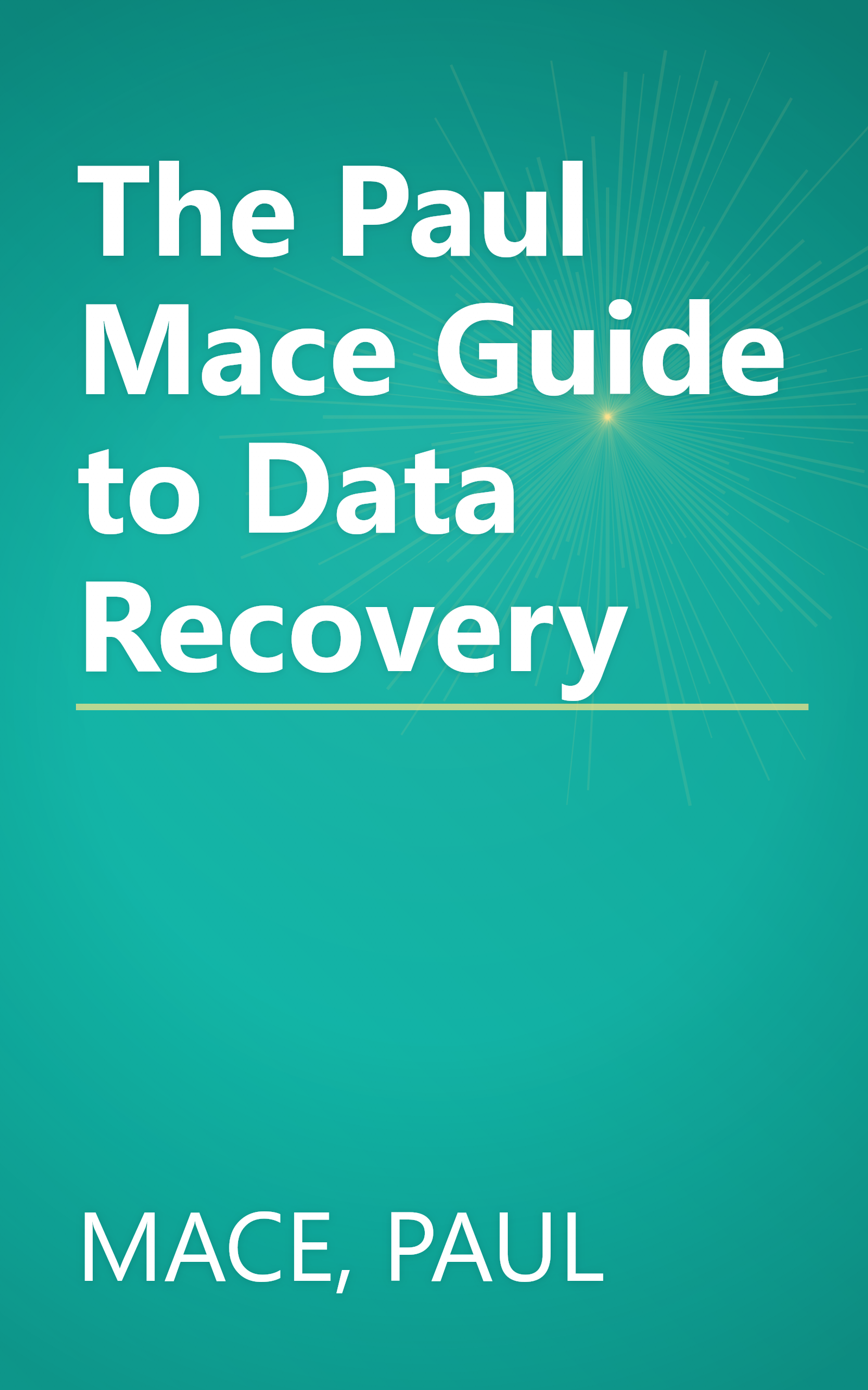 The Paul Mace Guide to Data Recovery book cover
