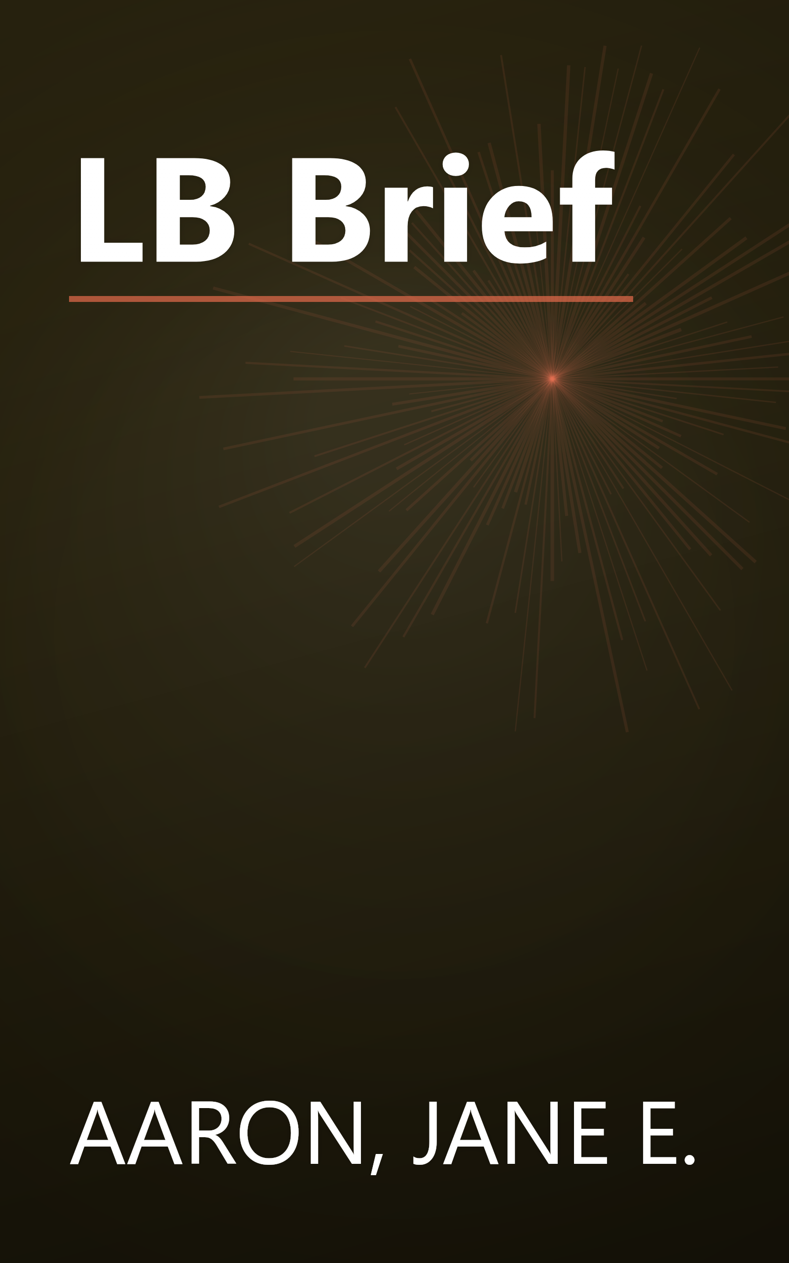 LB Brief book cover