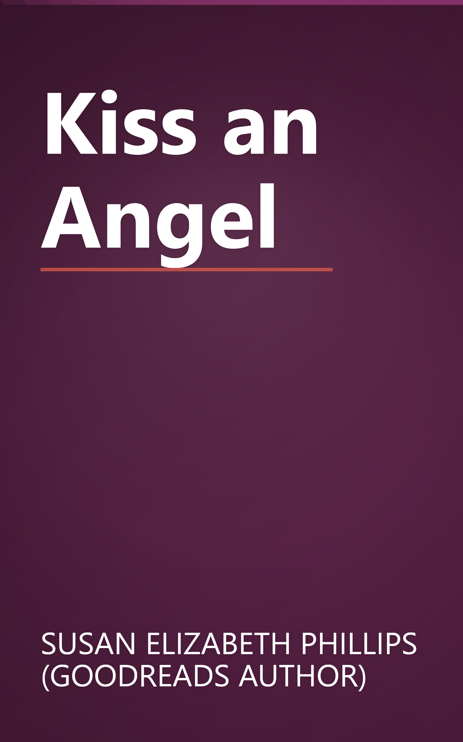 Kiss an Angel book cover