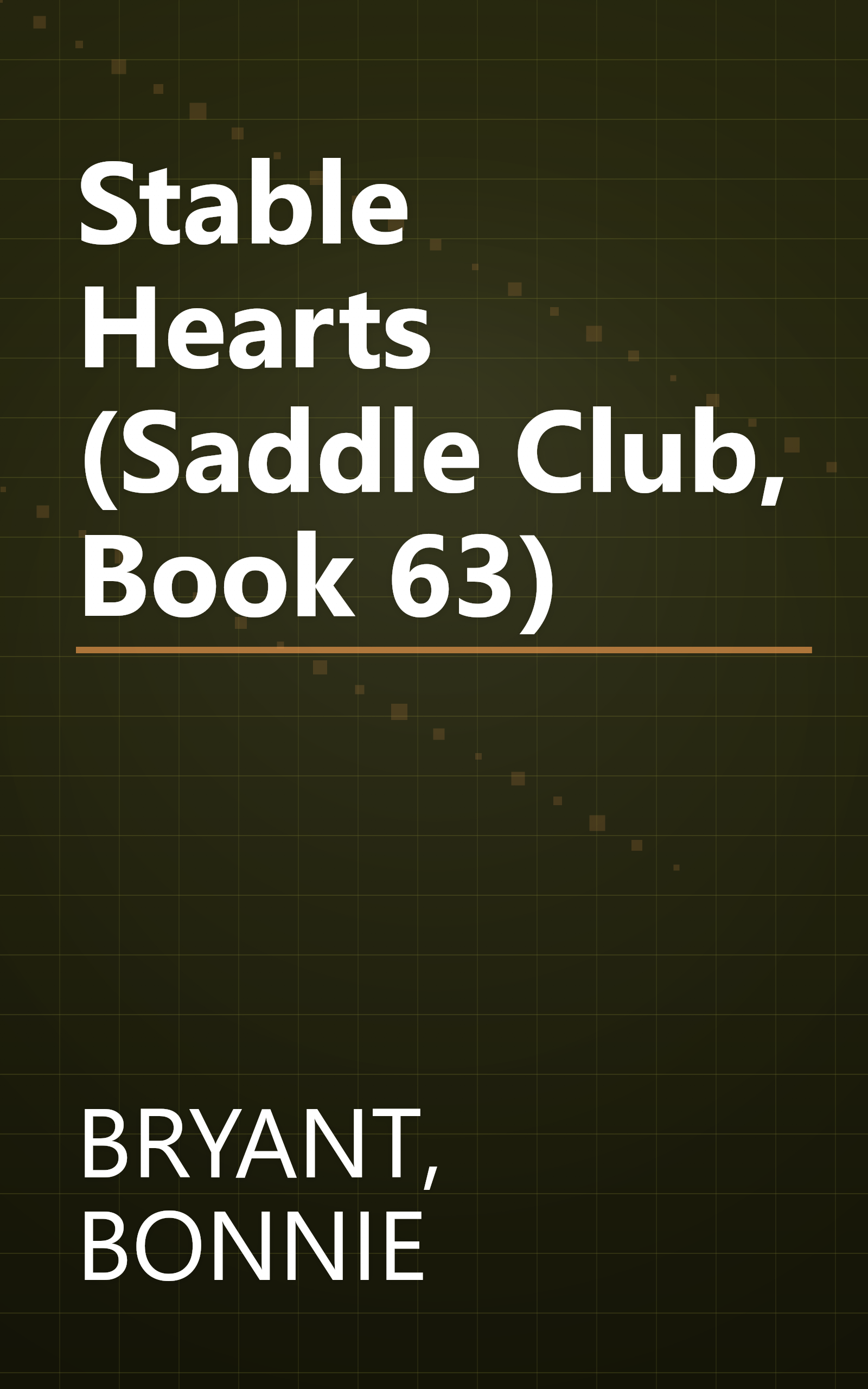 Stable Hearts (Saddle Club, Book 63) book cover