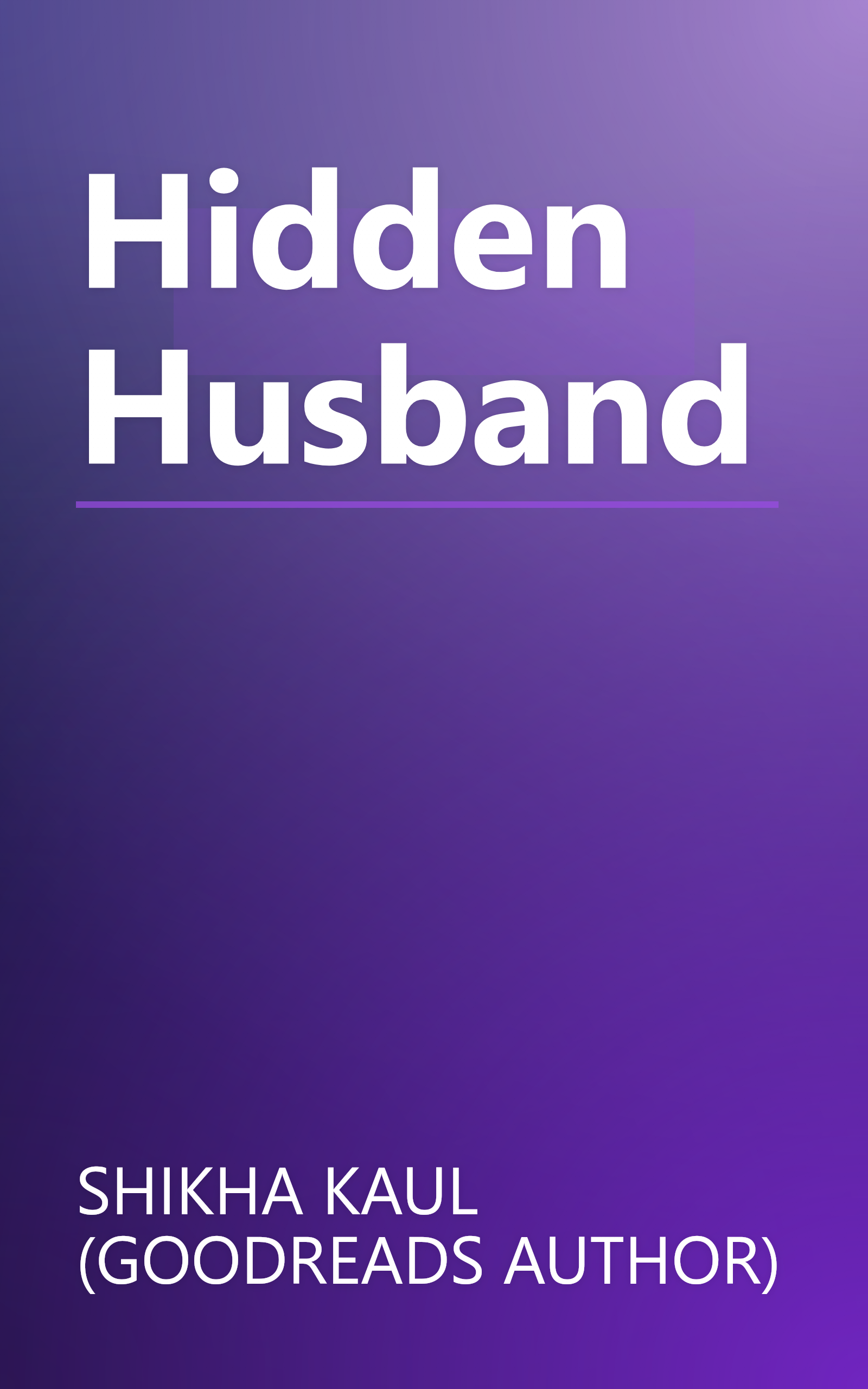 Hidden Husband book cover